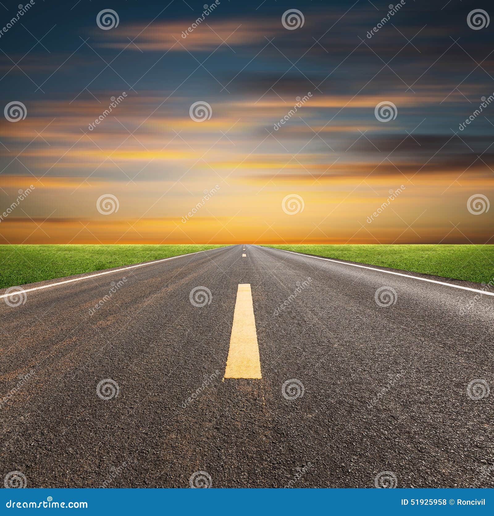 Road stock photo. Image of adventure, perspective, highway - 51925958