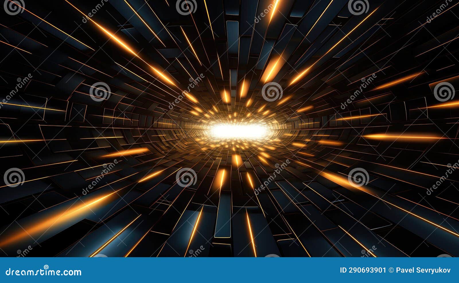 Road Perspective Intersection Abstract Stock Illustration ...