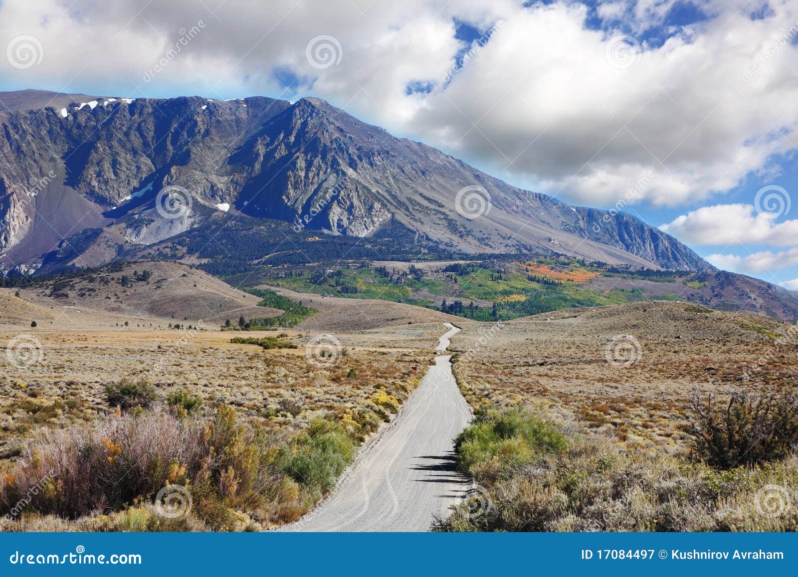 The Road in the Picturesque Steppe Stock Image - Image of road, journey ...