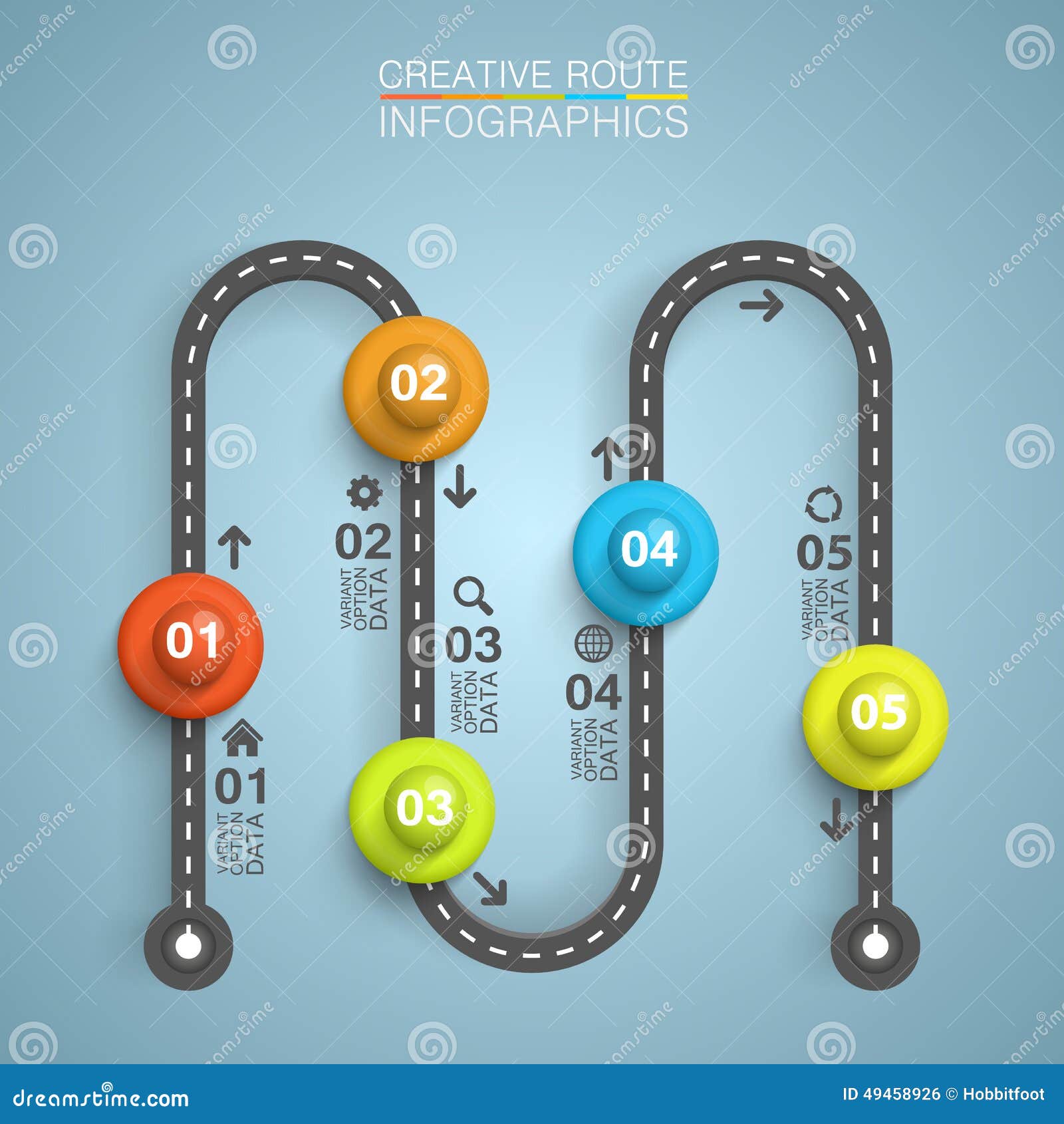 The Road From Point A To Point B. How To Lay The Optimal And Direct Way ...