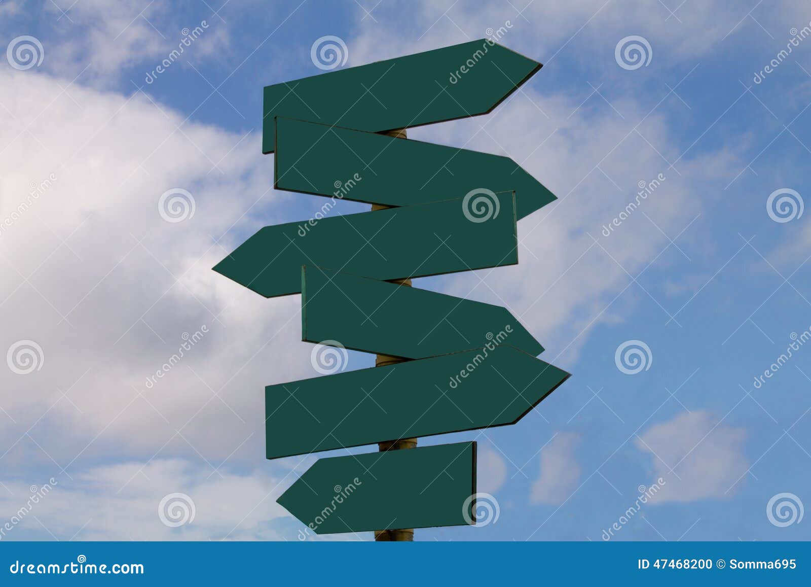 Road pointer stock photo. Image of post, pointer, white - 47468200