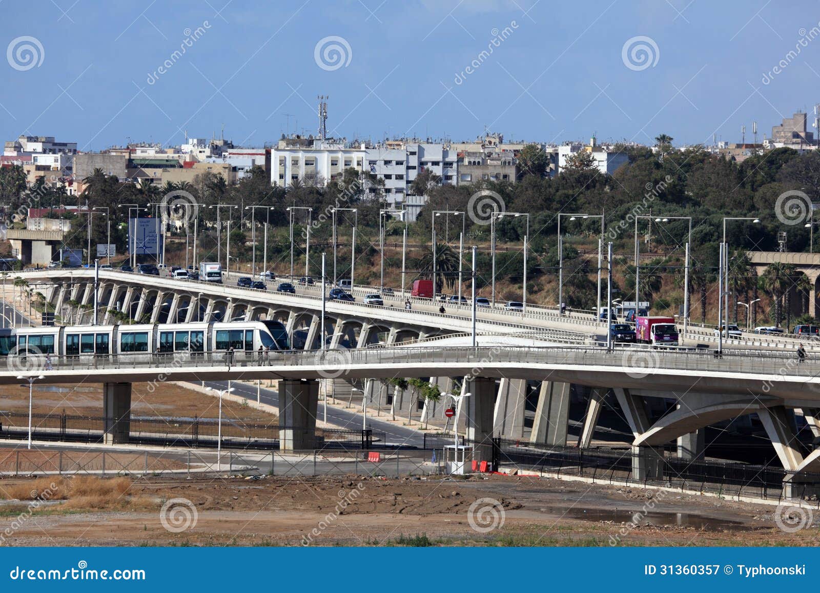 Road in Rabat, Morocco editorial photography. Image of africa - 31360357