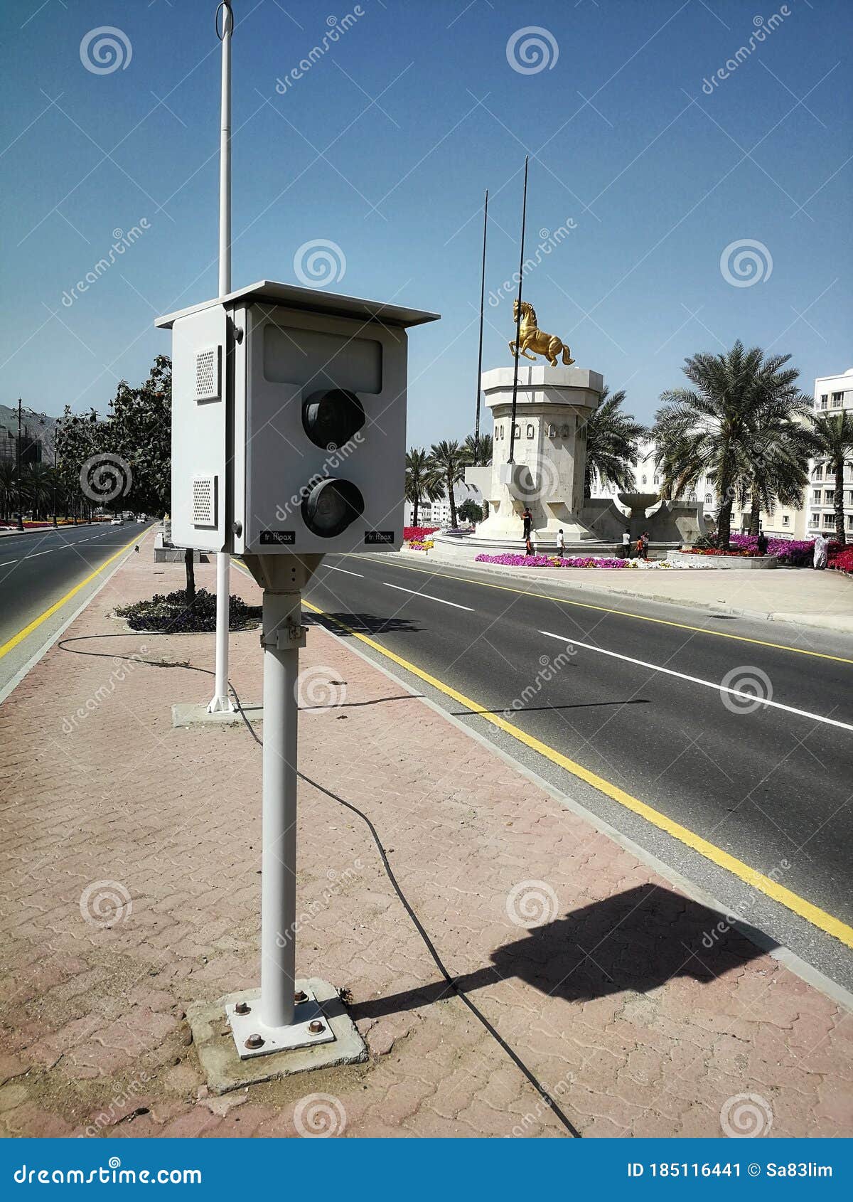 Road Radar Oman editorial photo. Image of radar, oman - 185116441