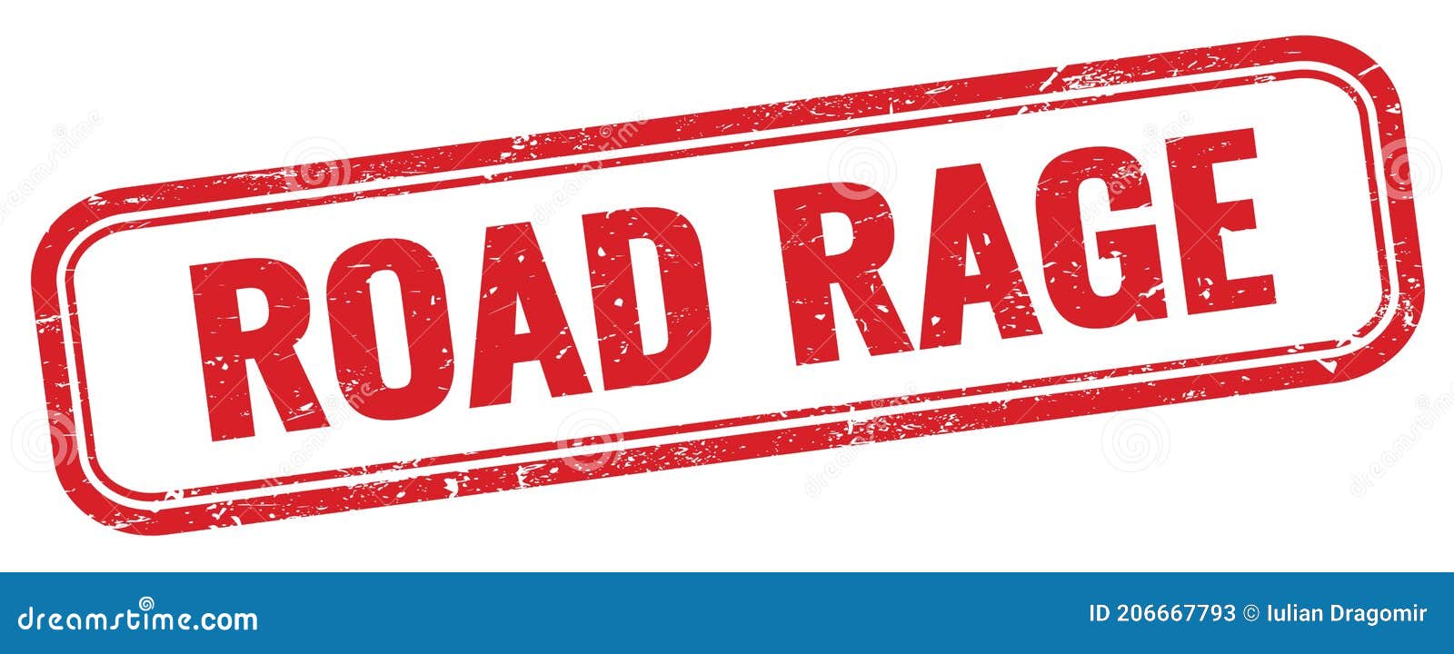 ROAD RAGE Text on Red Grungy Stamp Stock Illustration - Illustration of ...