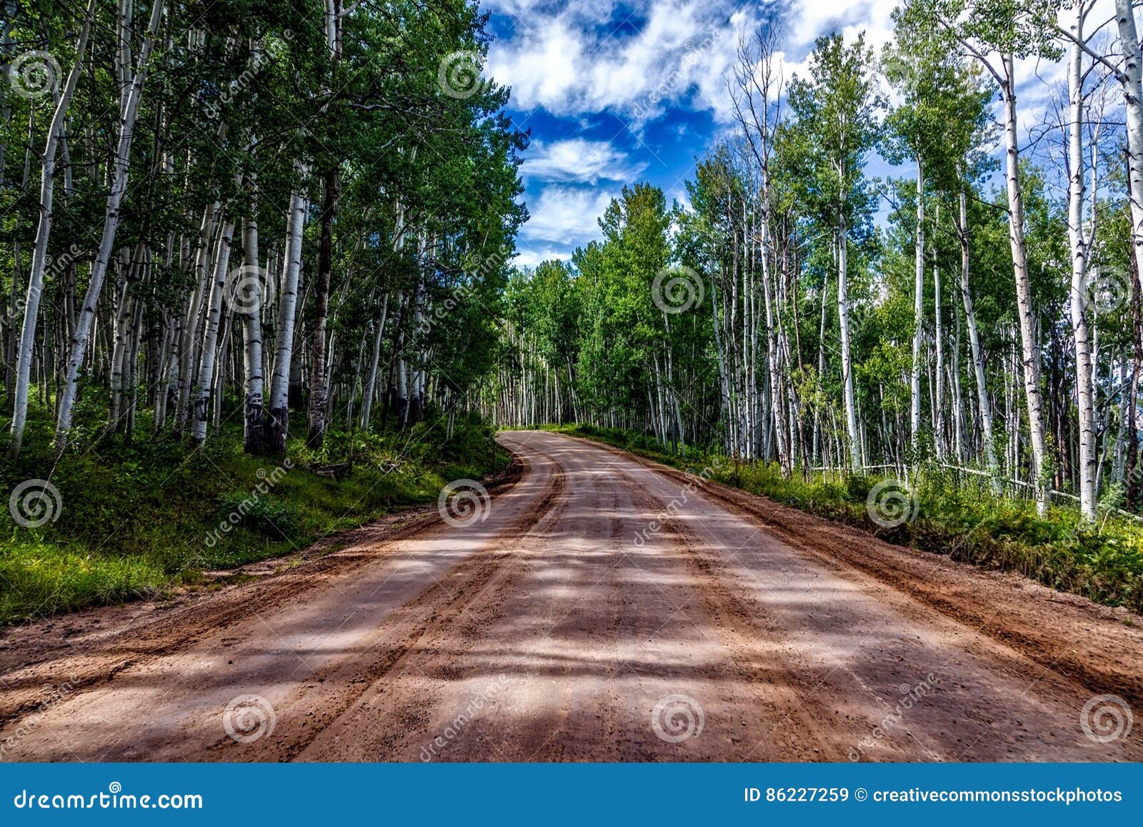 Road Receding Through Countryside Picture. Image: 86227259