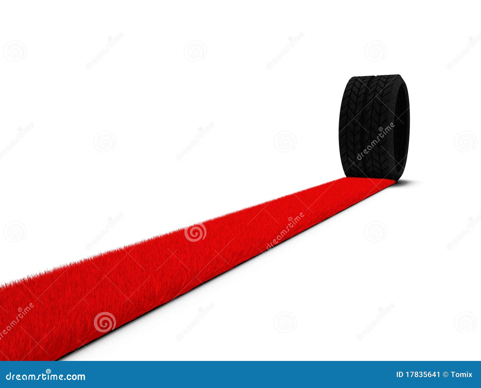 Road of red grass stock illustration. Illustration of background - 17835641