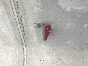 Road Reflector Objects Fixed on the Crash Barriers Made of Concrete and ...