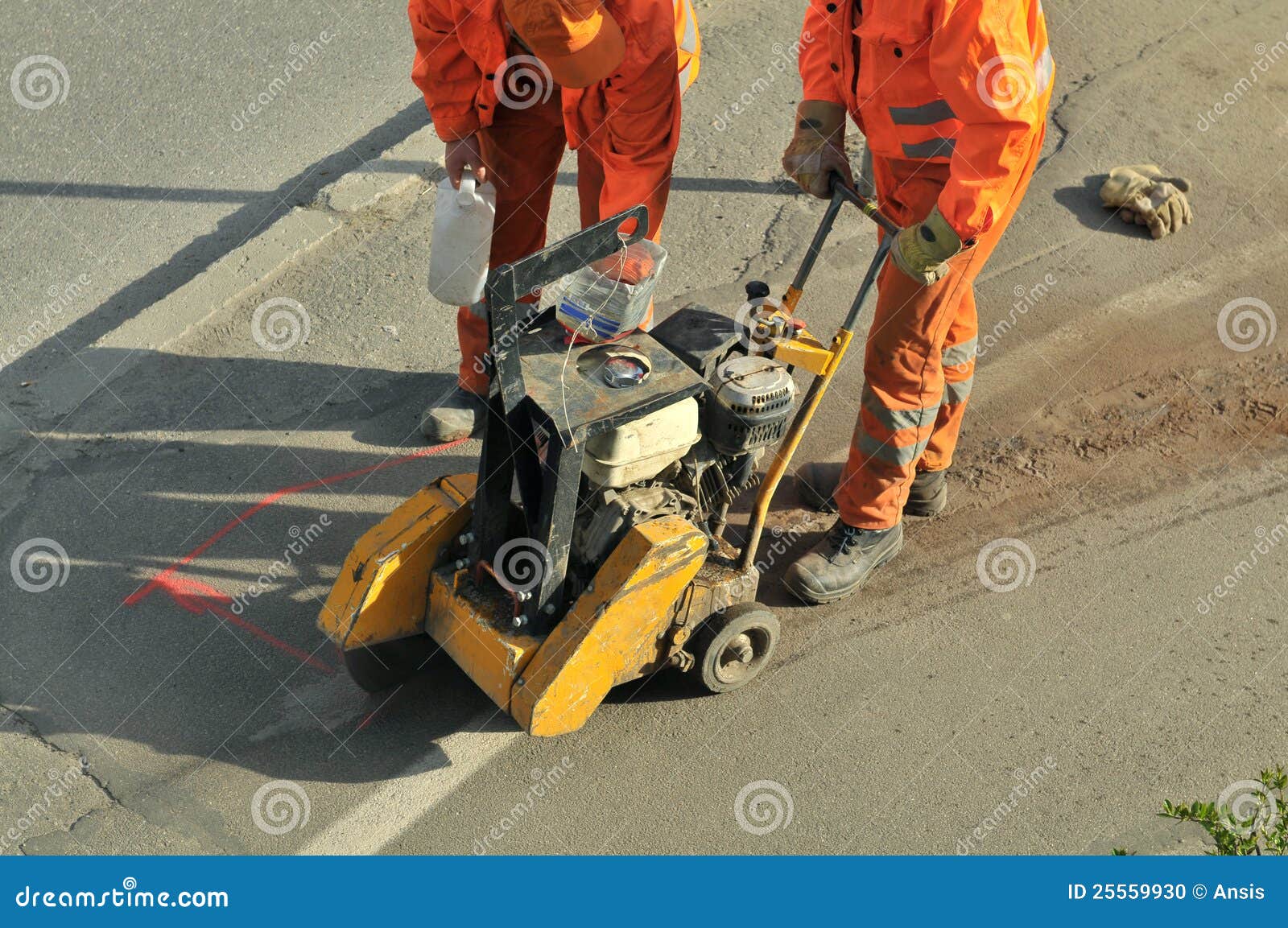 Road repair stock photo. Image of industry, maintenance - 25559930