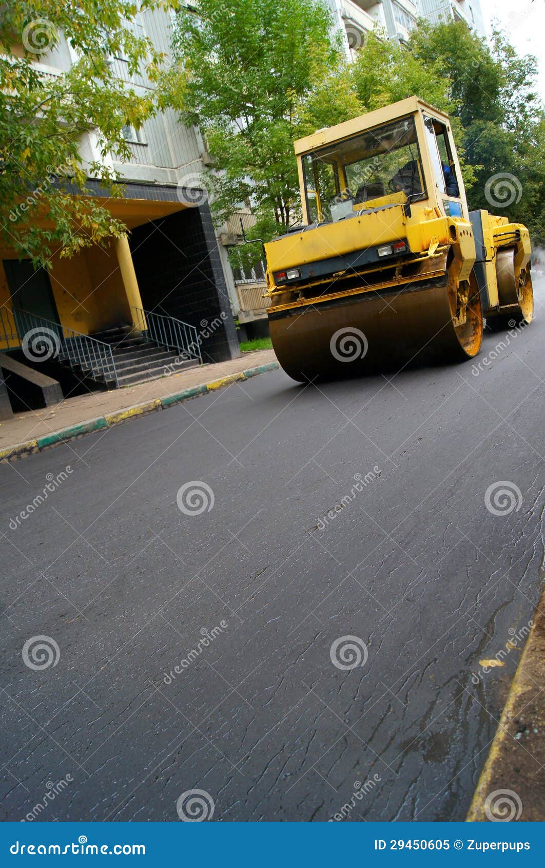 Road repair stock image. Image of repair, lane, paver - 29450605
