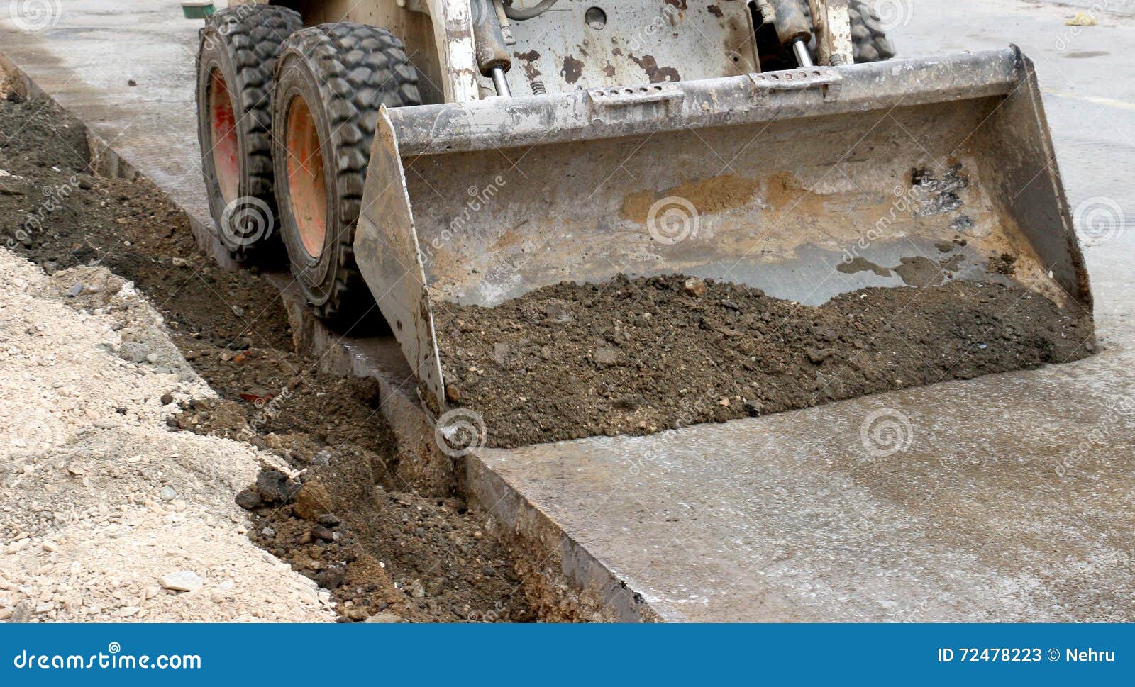 Road repairing works stock image. Image of building, repairing - 72478223
