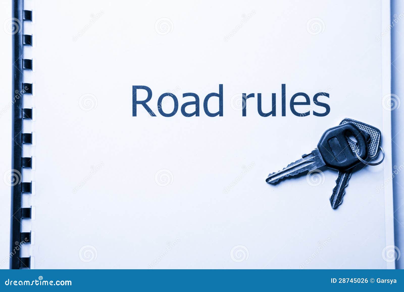 Road rules stock photo. Image of lock, road, title, concept - 28745026