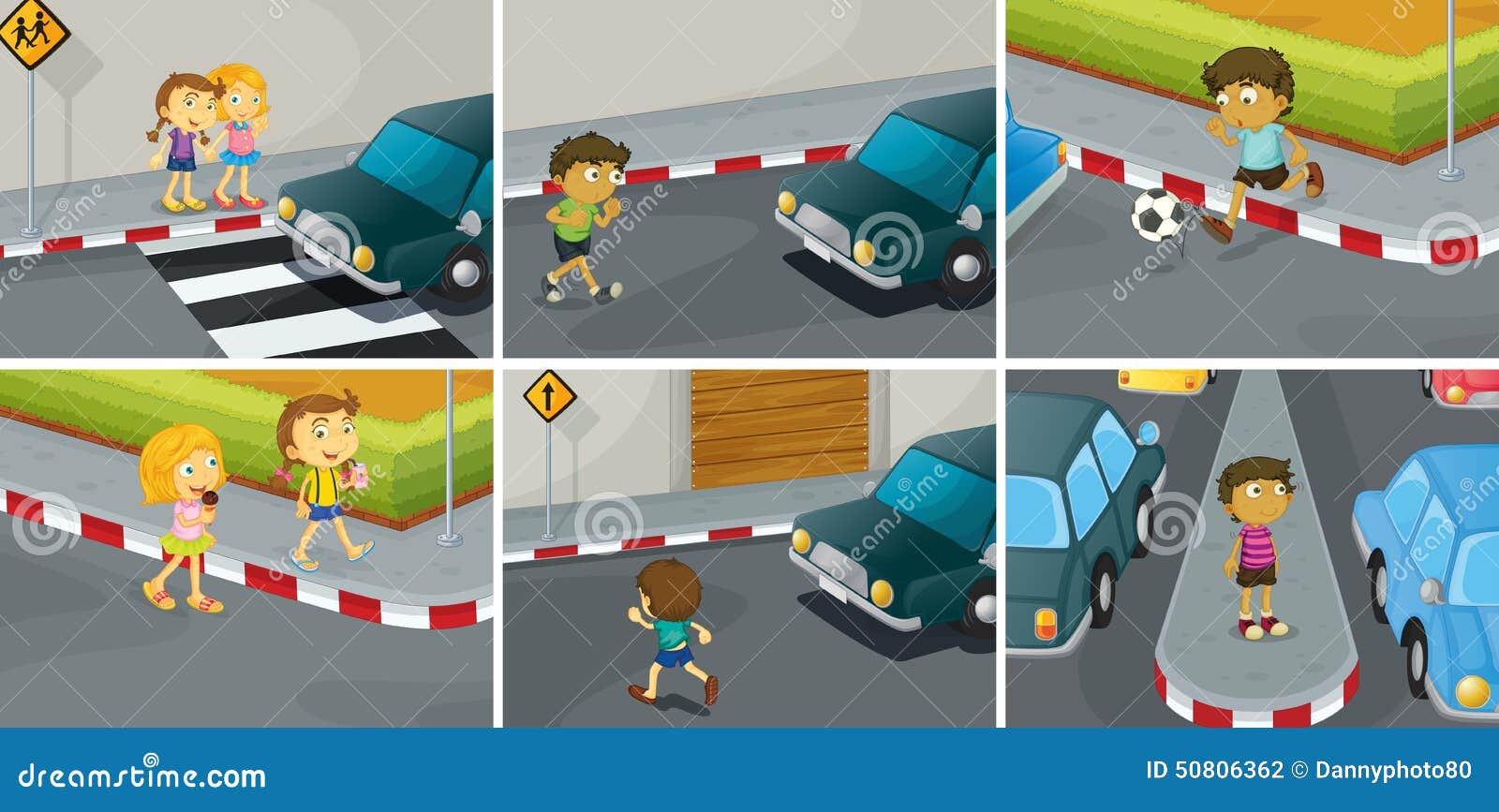 Road rules stock vector. Illustration of series, road - 50806362