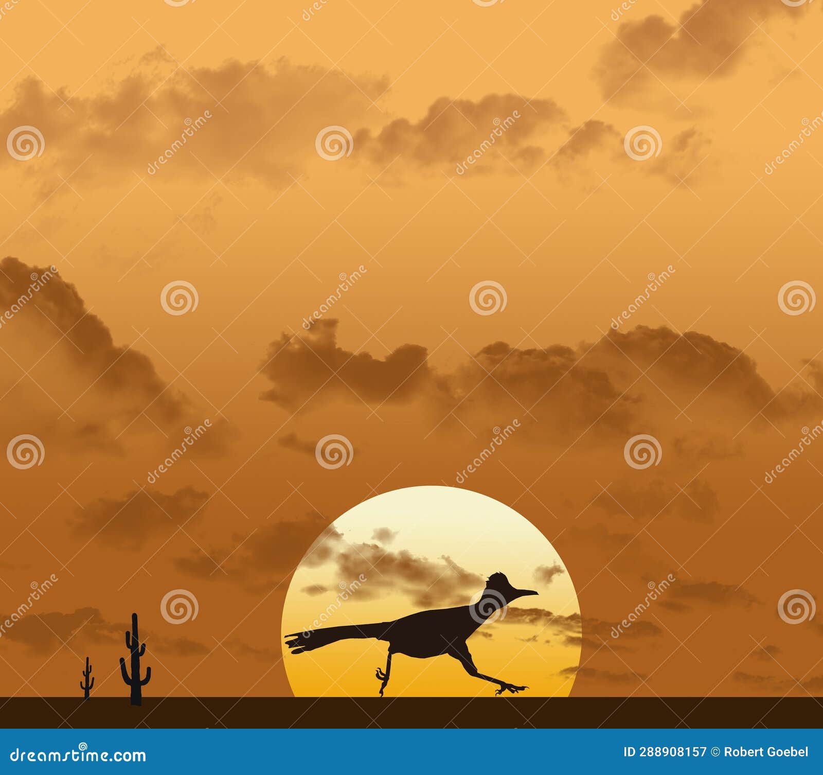 Set Of Road Runner Cartoon Icon Design Template With Various Models ...