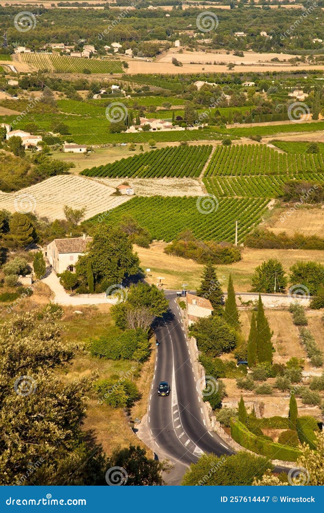 Road in rural landscape stock image. Image of outdoor - 257614447