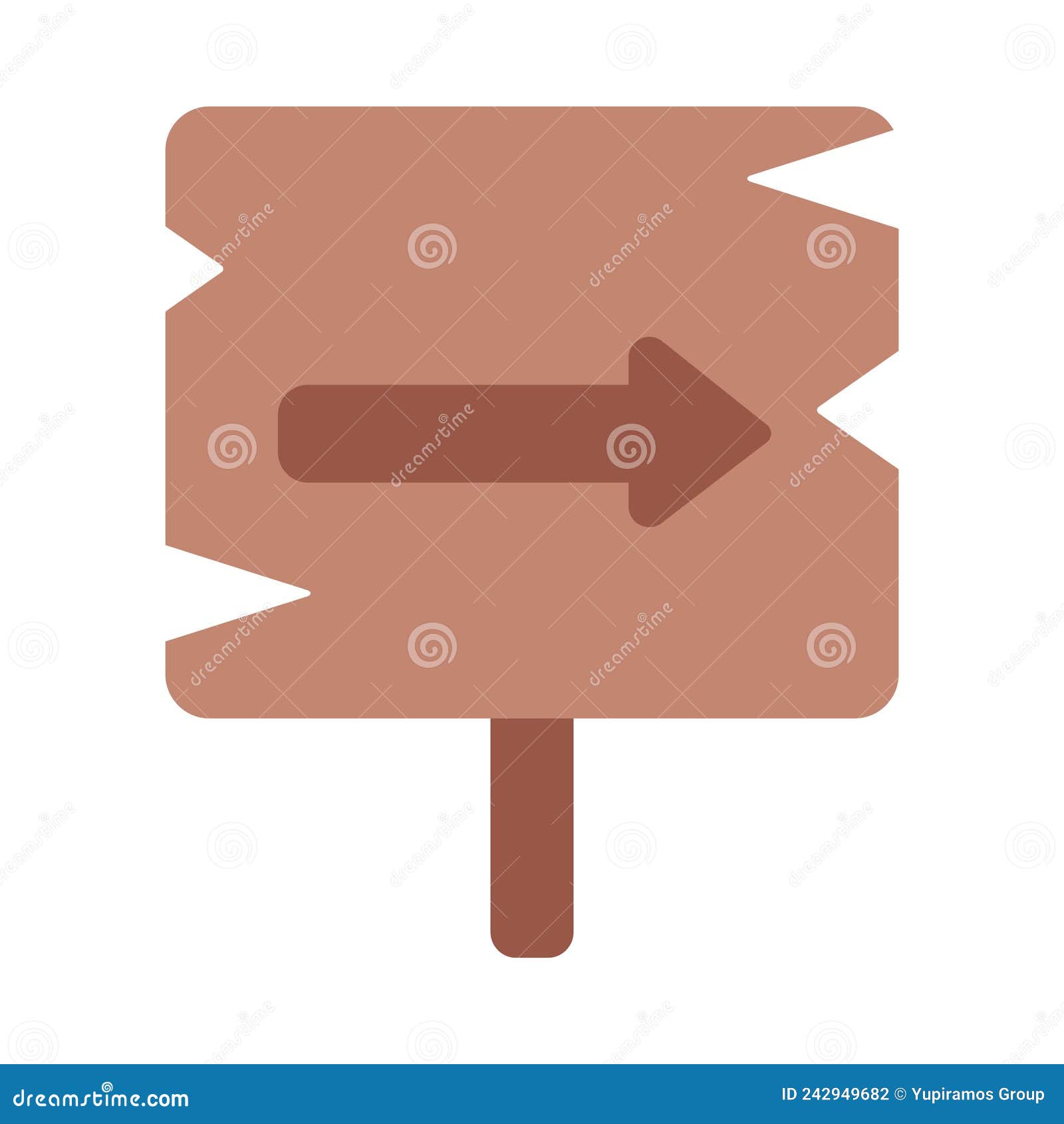 Road rustic sign stock vector. Illustration of wooden - 242949682