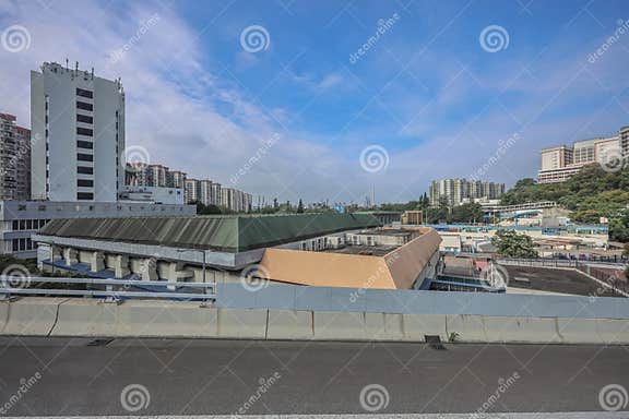 The Road Scape of Ching Cheung Road May 11 2024 Editorial Image - Image ...