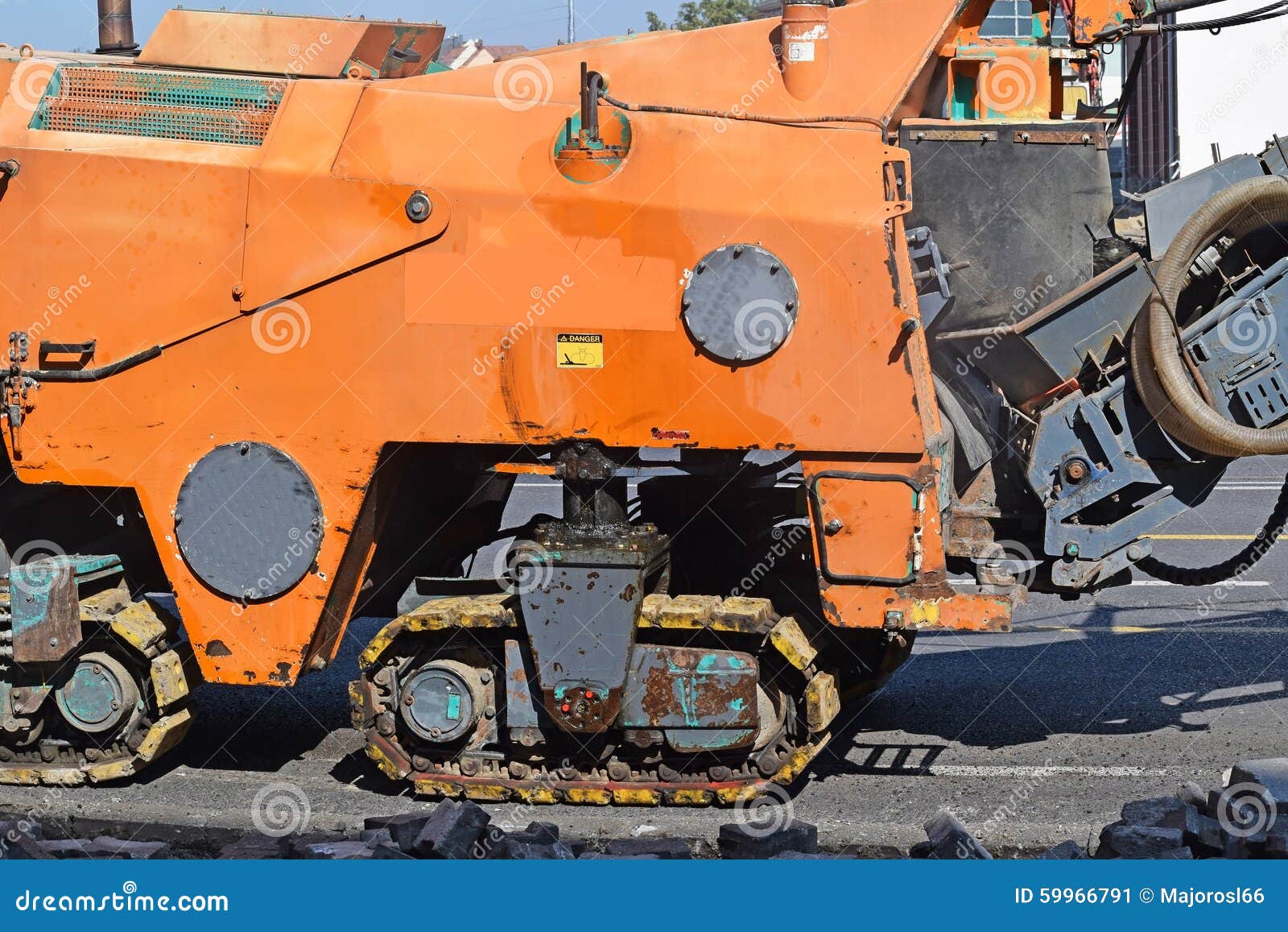 Road scraper vehicle stock image. Image of city, hydraulic - 59966791