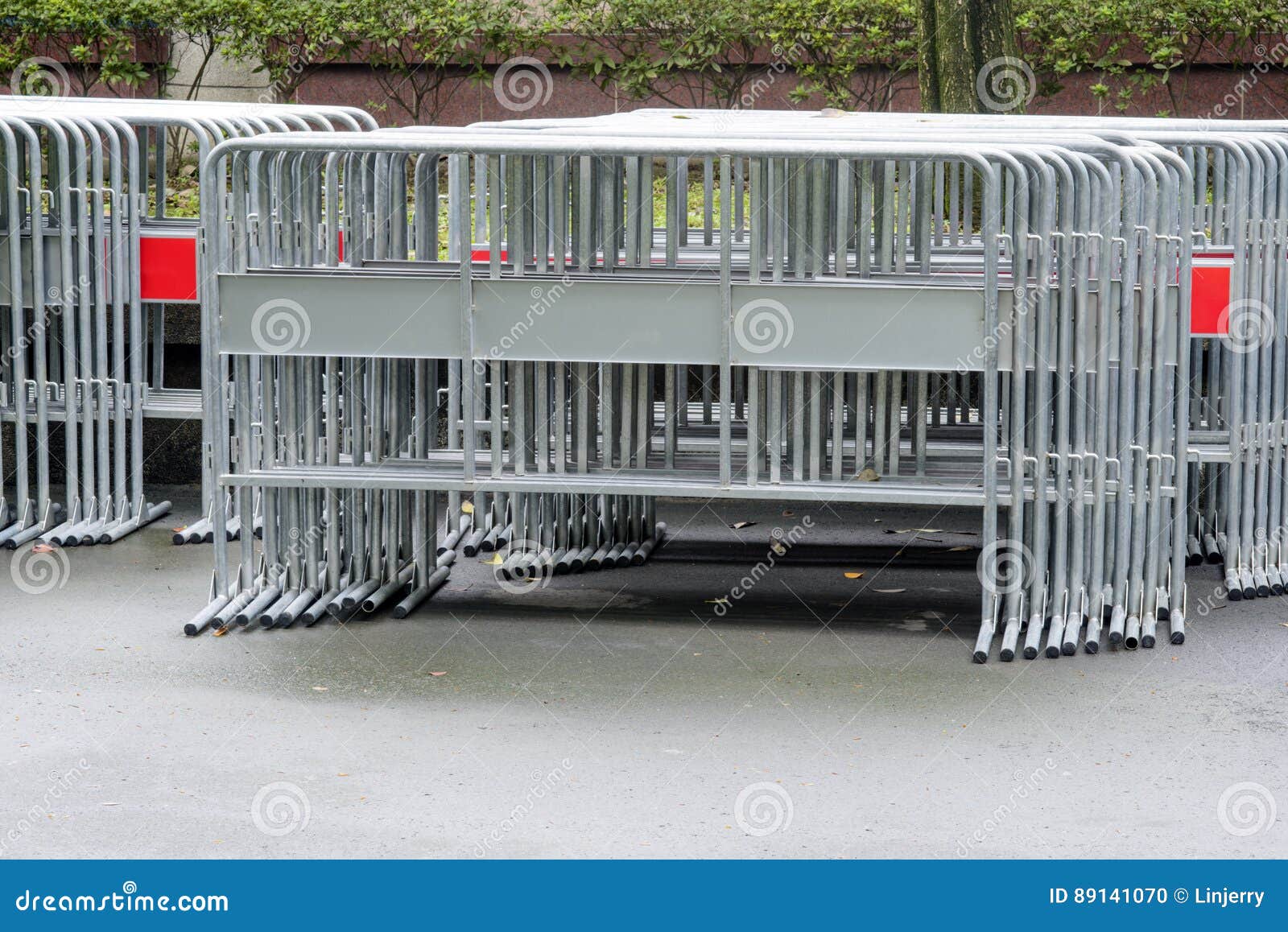 Road Security Barrier Isolated. Stock Photo - Image of path, elements ...
