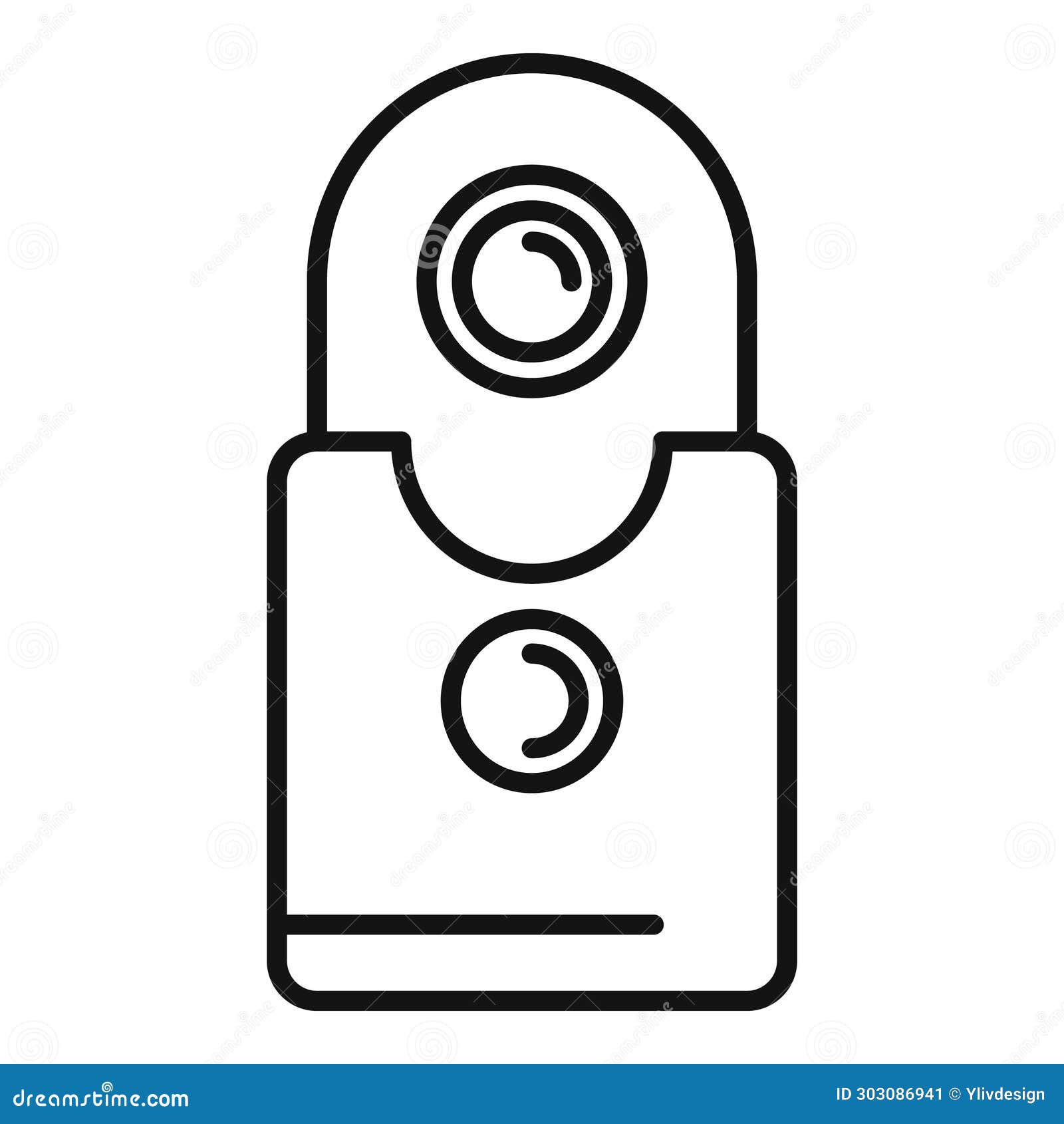 Road Sensor Control Icon Outline Vector. Detector Stop View Stock ...