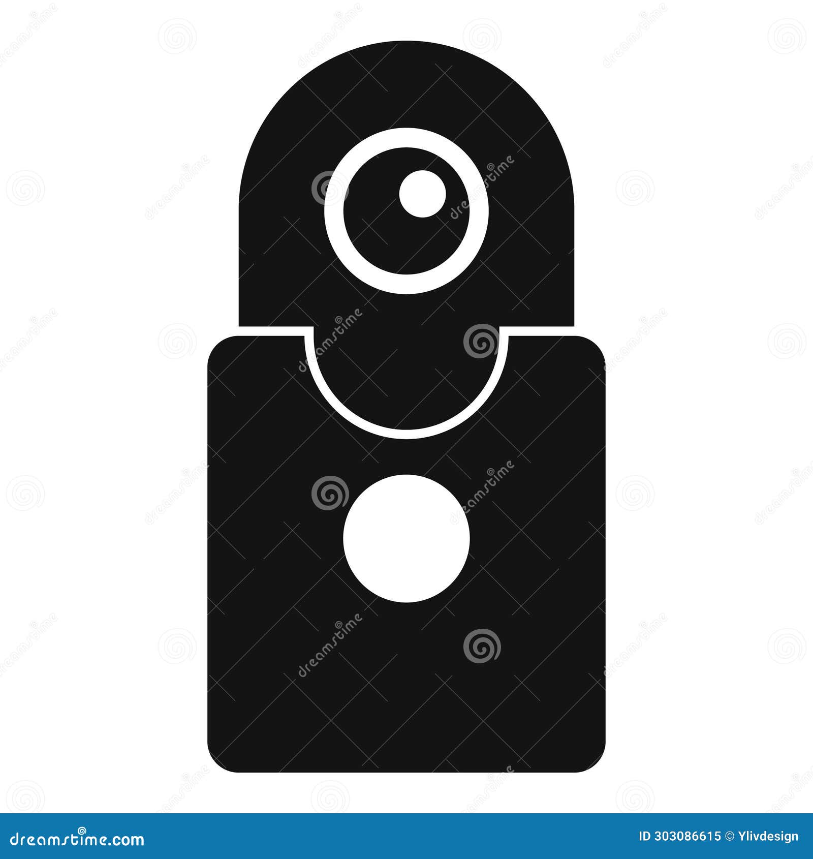 Road Sensor Control Icon Simple Vector. Detector Stop View Stock ...