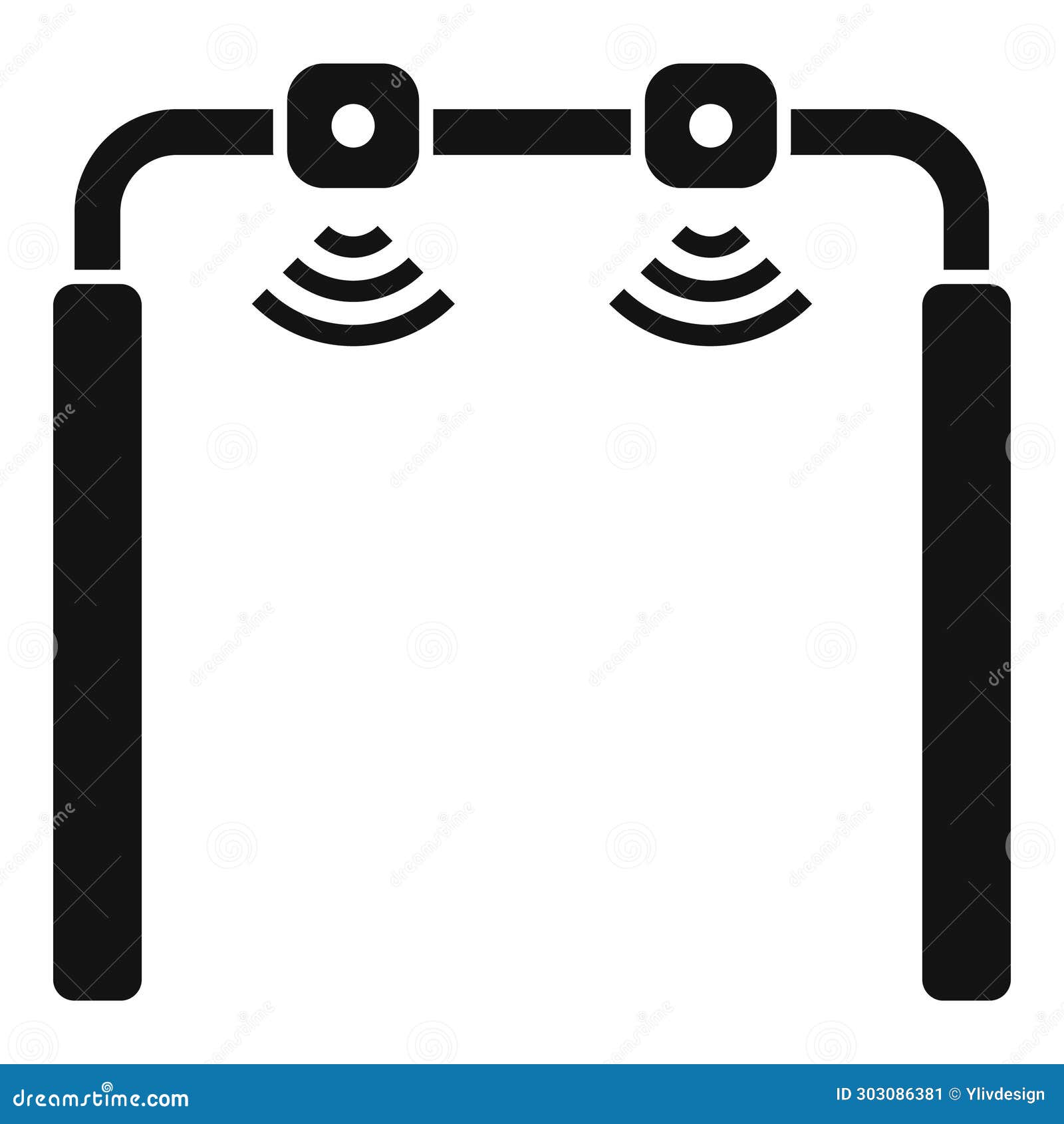 Road Sensor Control Icon Simple Vector. View Crosswalk Stock ...