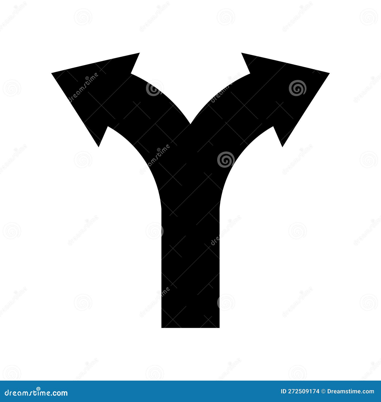 Road separation icon stock illustration. Illustration of circle - 272509174