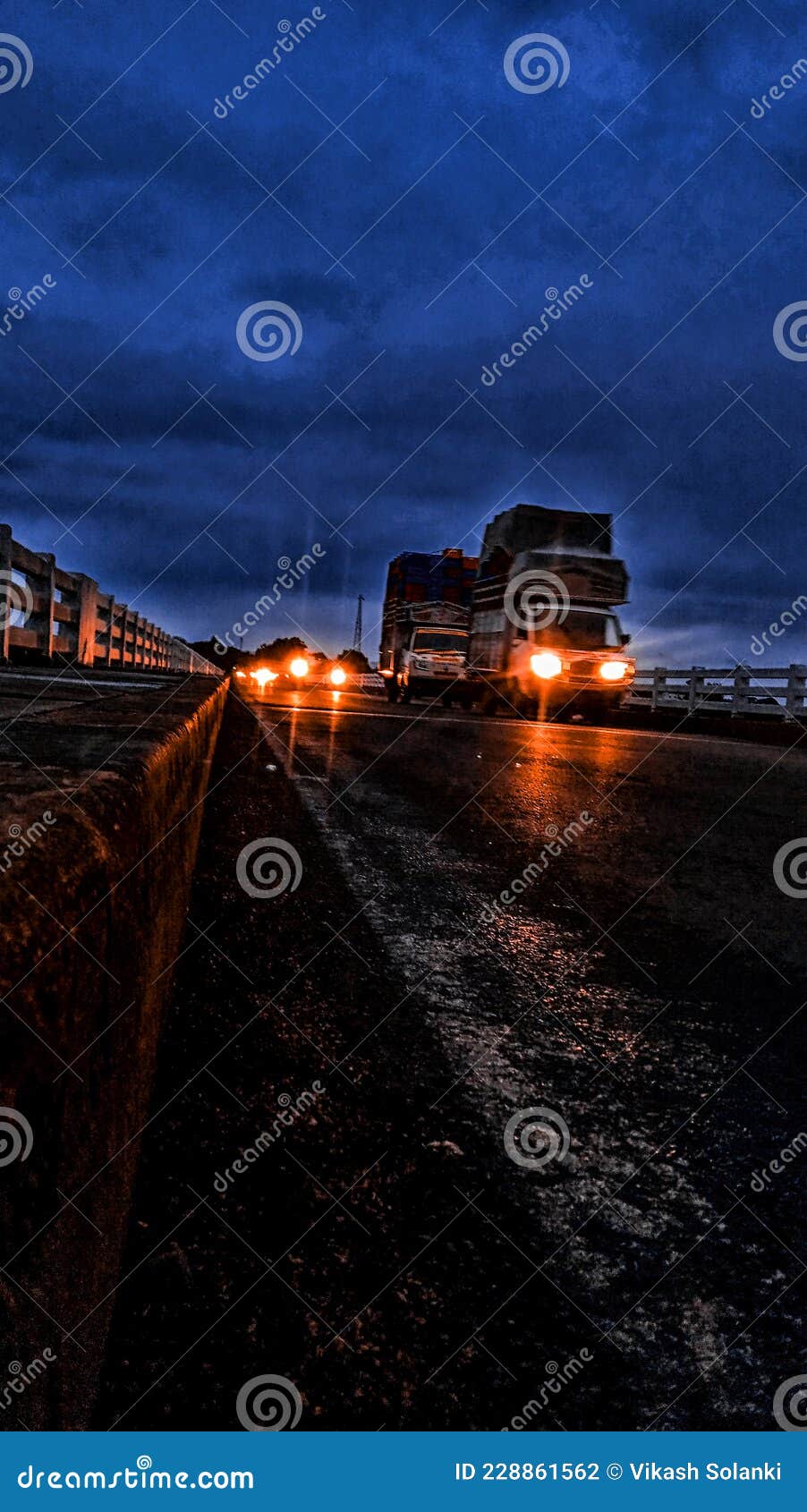 Road Side Area in Rain Session Stock Photo - Image of rain, side: 228861562