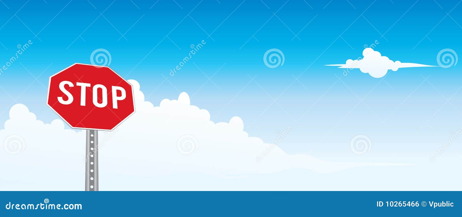 Road Sign stock vector. Illustration of cloud, vector - 10265466