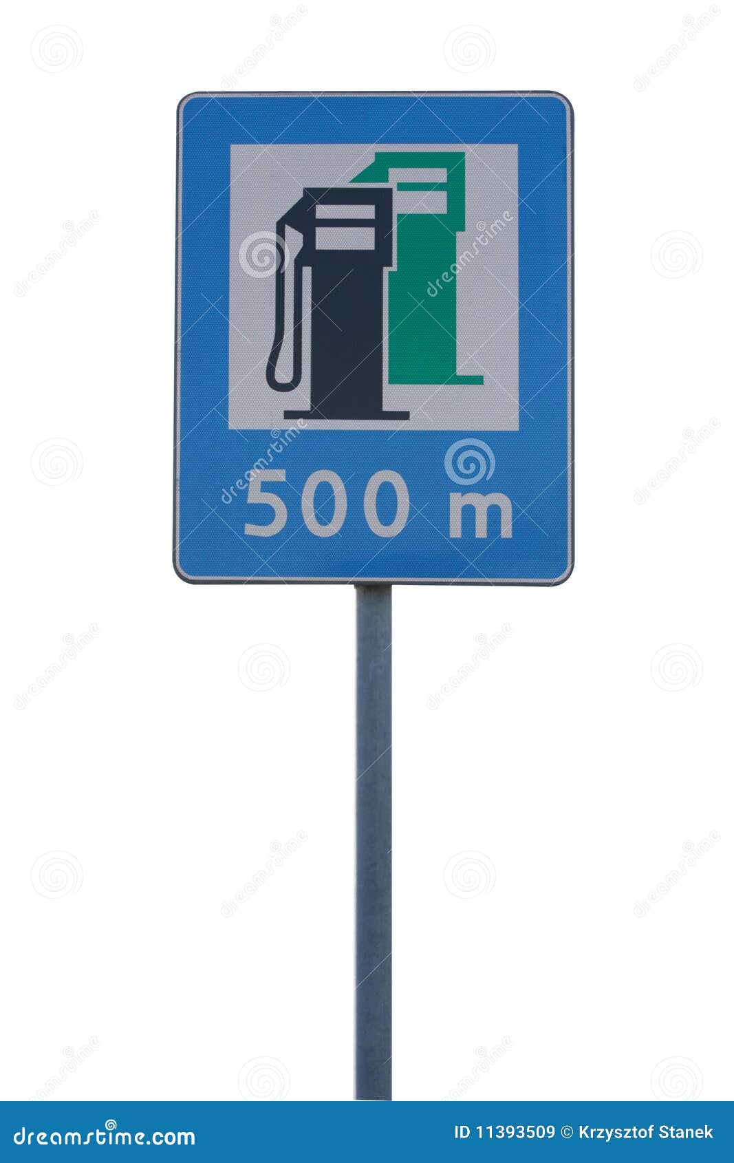 Road sign stock image. Image of fuel, sign, isolated - 11393509