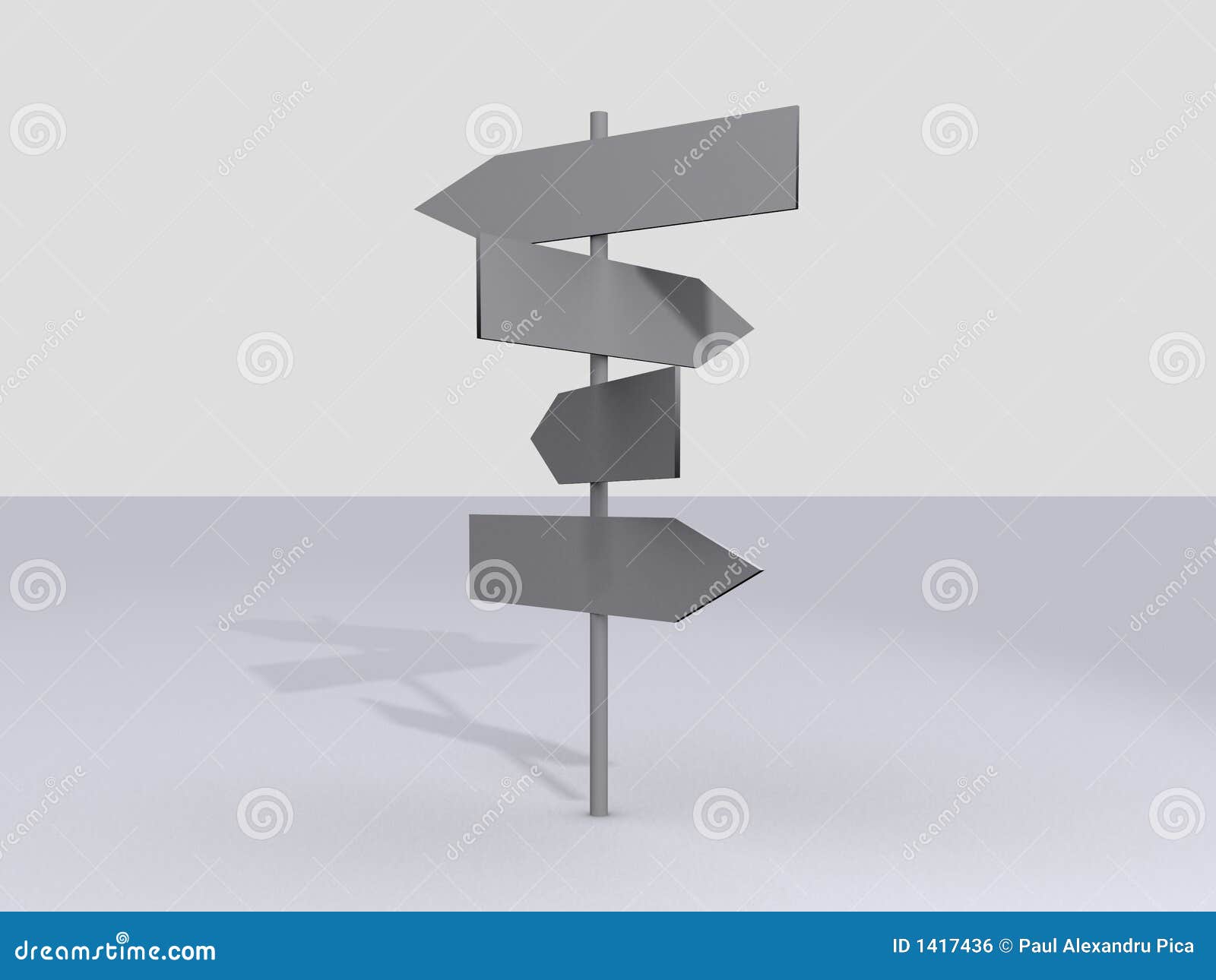 Multiple Directions Signs Royalty-Free Stock Photo | CartoonDealer.com ...