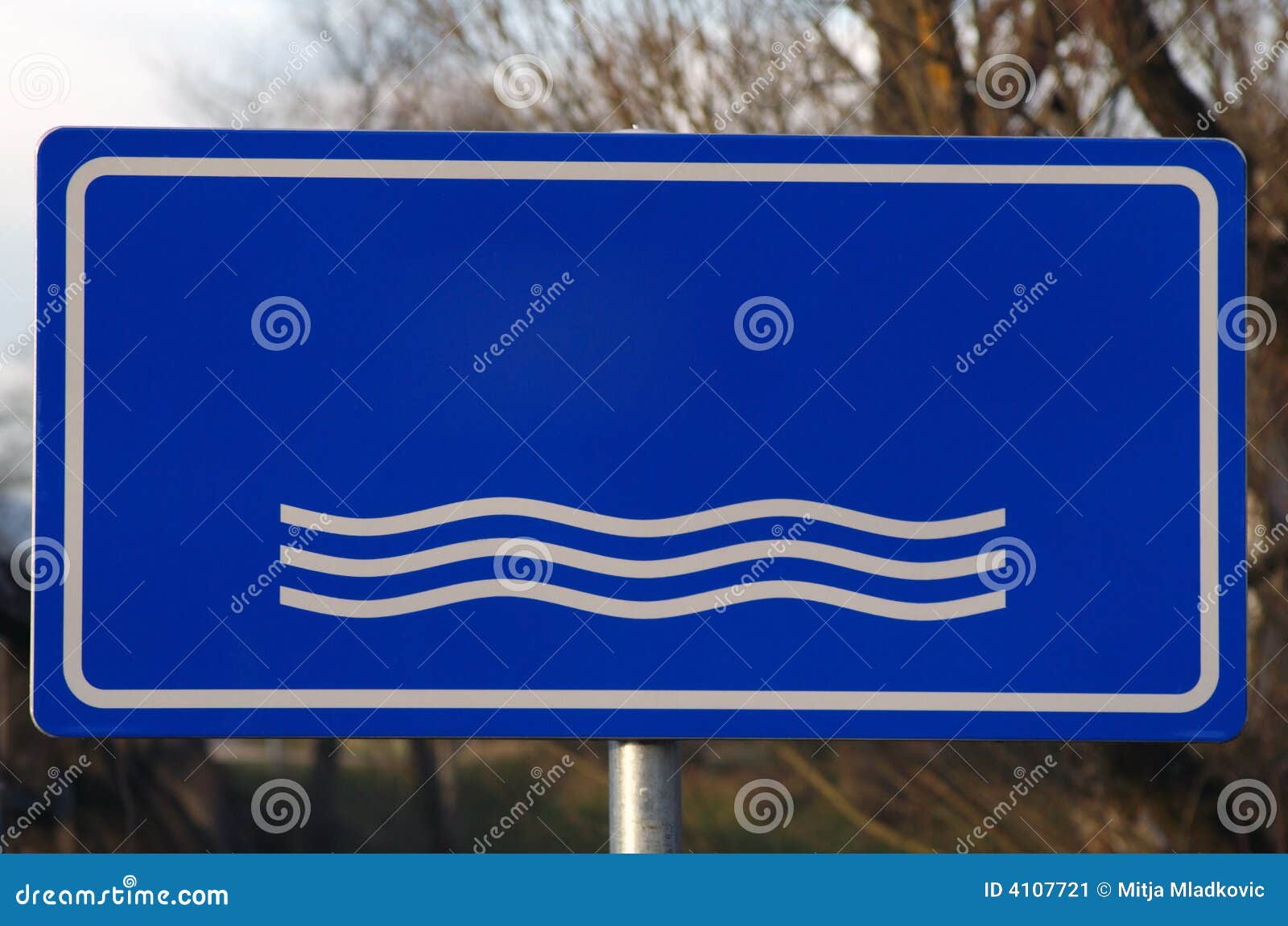 Road sign stock image. Image of blue, advice, sign, data - 4107721