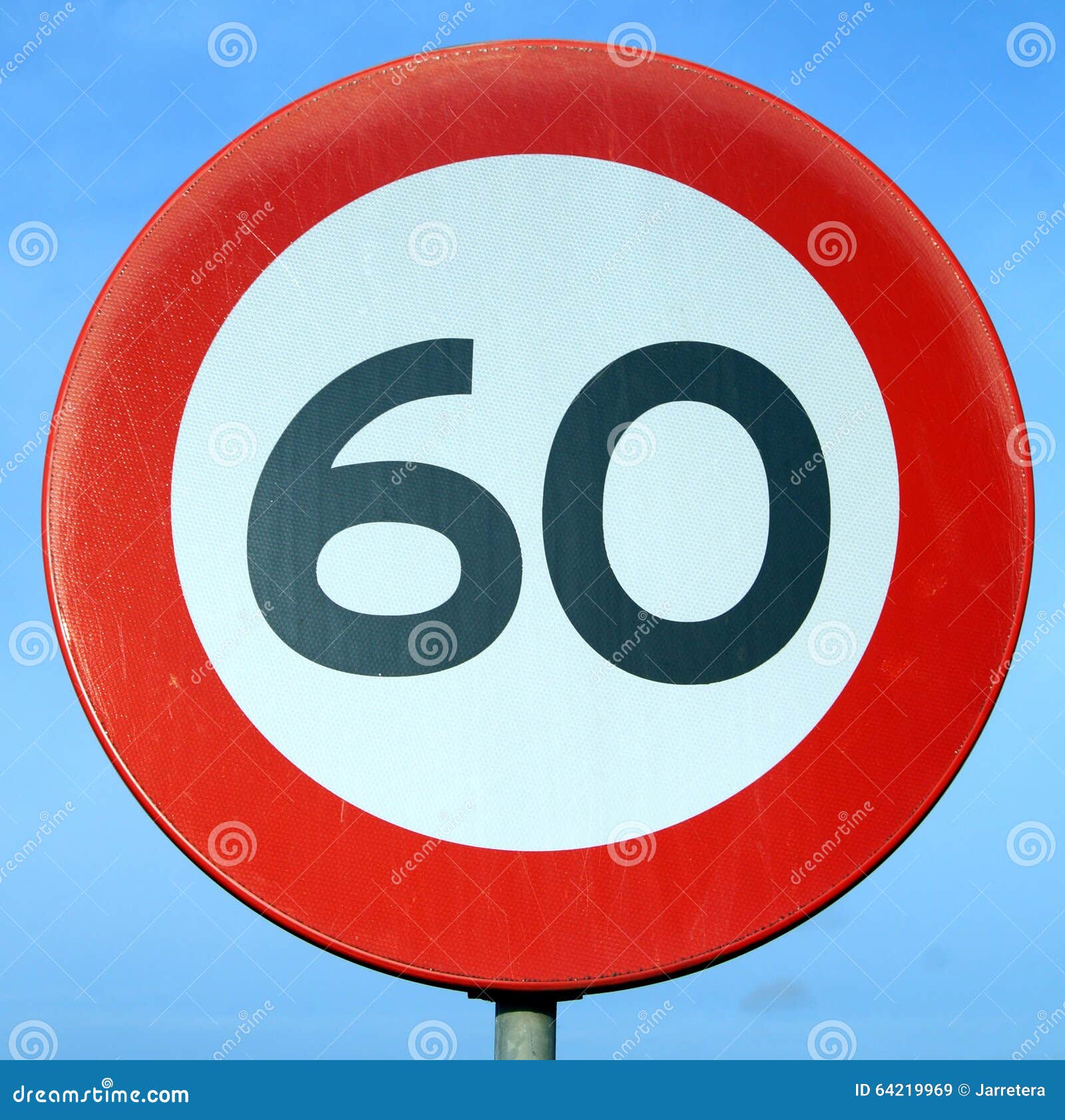 Only 60 Road Sign - Age of Sixty Stock Image - Image of circle, human ...