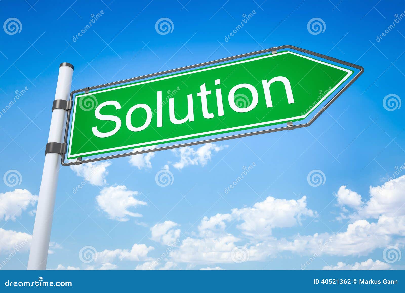 Road sign arrow solution stock illustration. Illustration of arrow ...