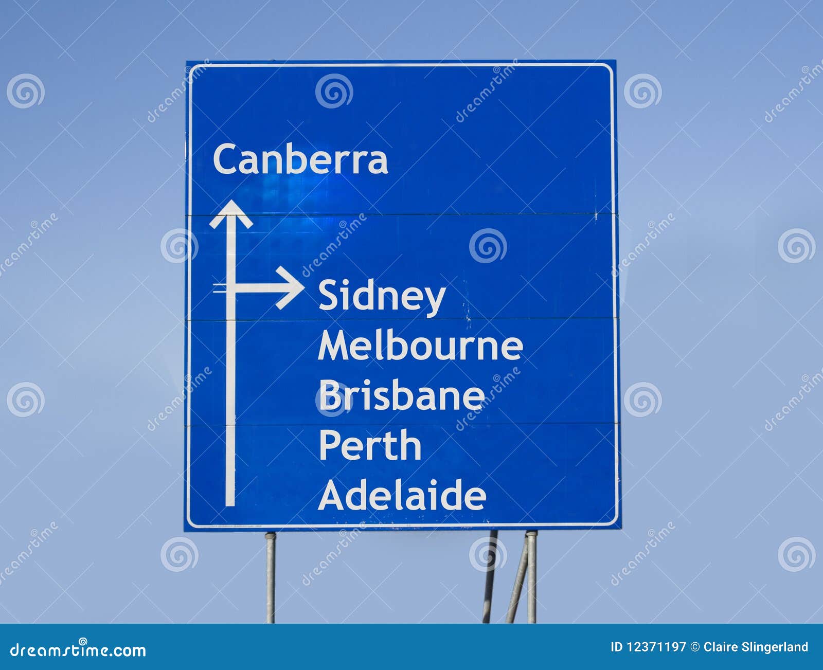 Road sign Australia stock image. Image of traffic, australia - 12371197