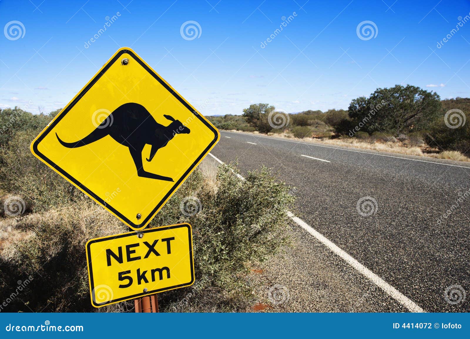 Road sign Australia stock photo. Image of copy, vacation - 4414072