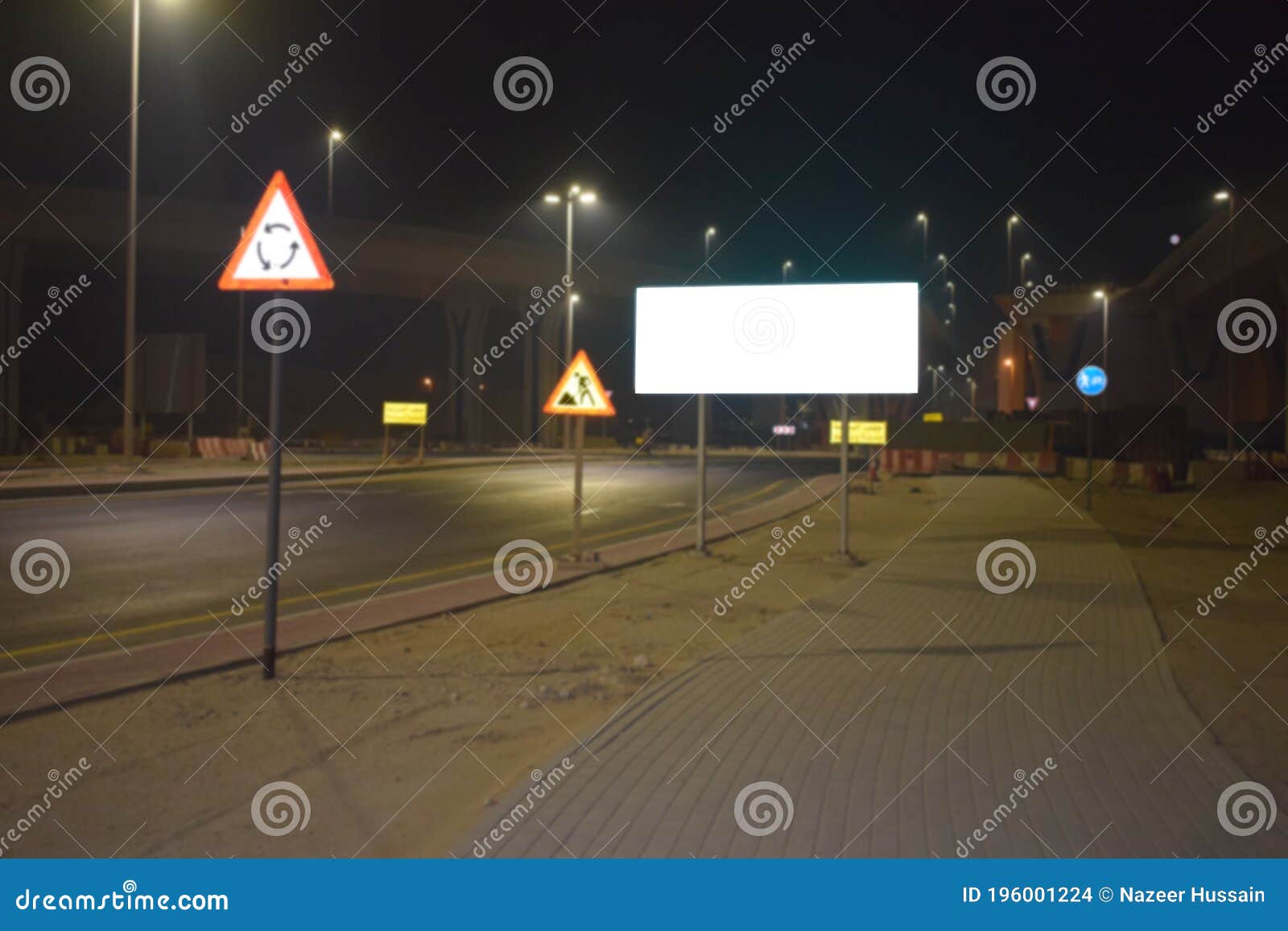 ROAD SIGN BILLBOARD ADVERTISEMENT CONCEPT Stock Photo - Image of board ...
