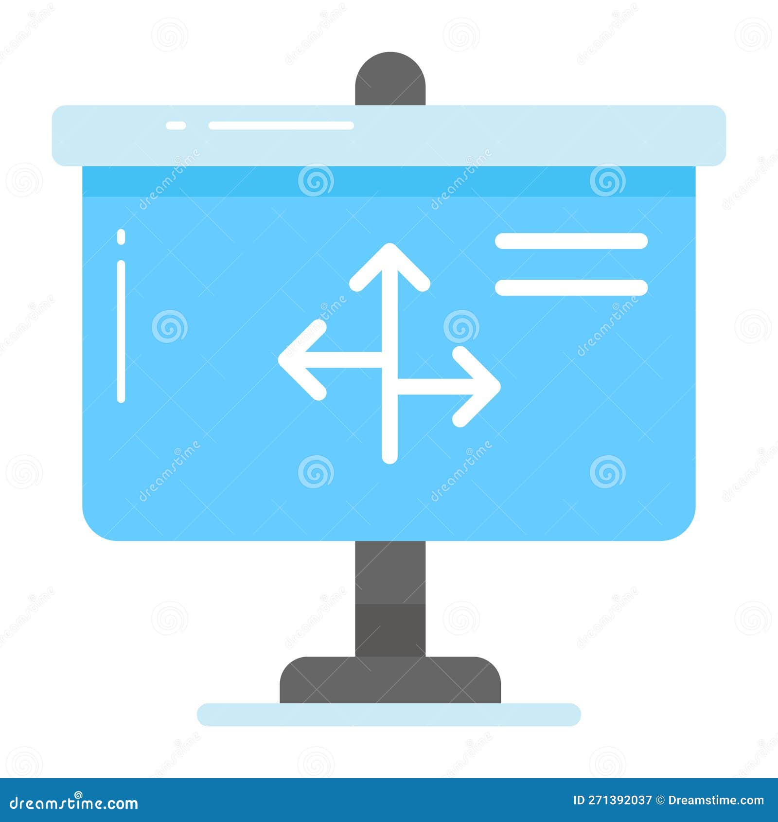 Road Sign Board Vector Design, Editable Icon of Direction Board Stock ...