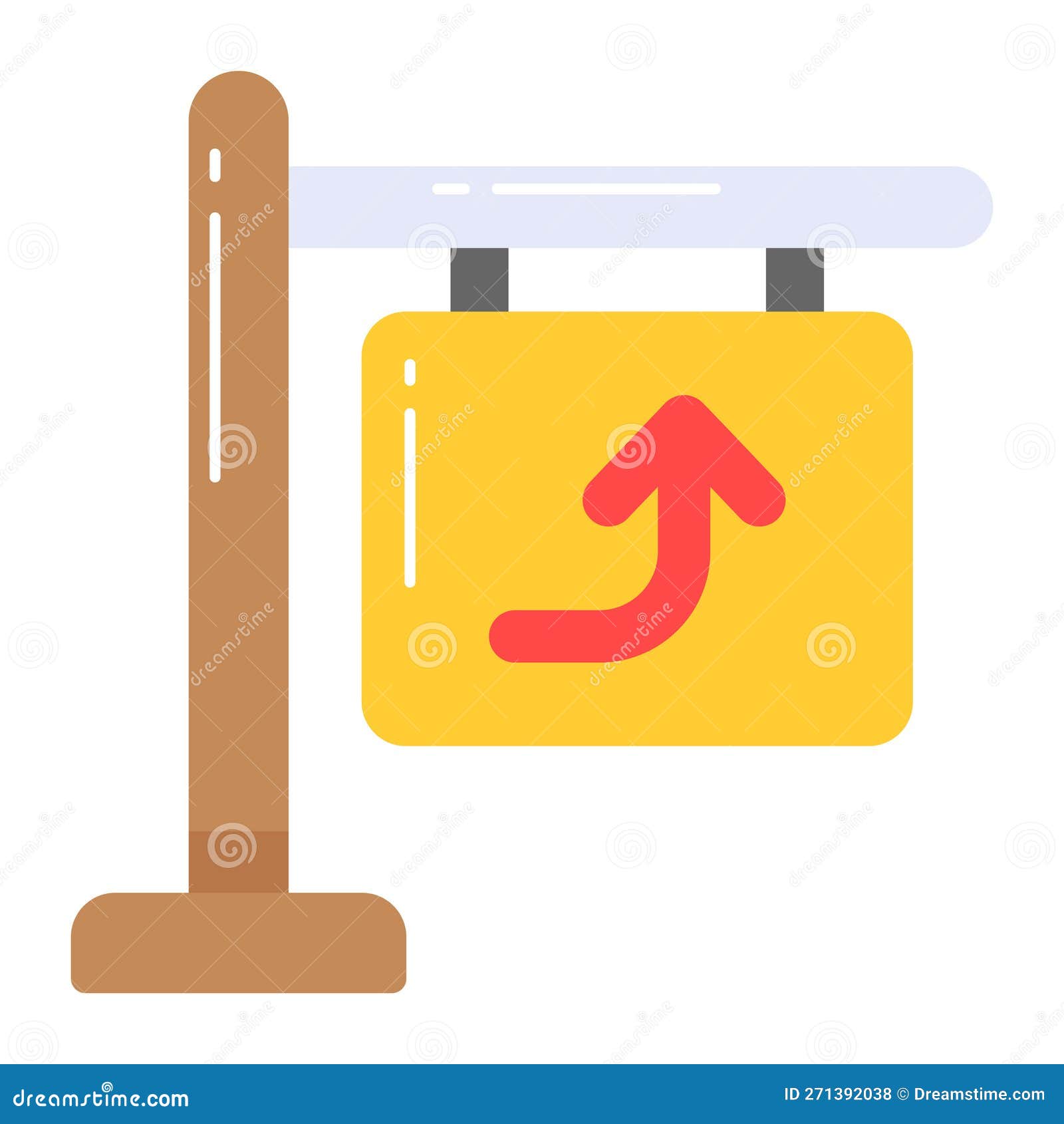 Road Sign Board Vector Design, Editable Icon of Direction Board Stock ...