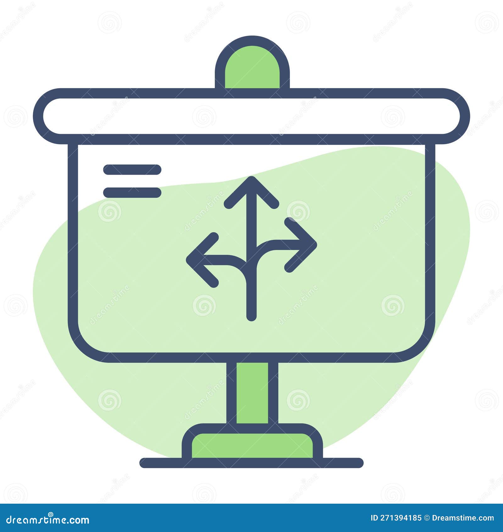 Road Sign Board Vector Design, Editable Icon of Direction Board Stock ...