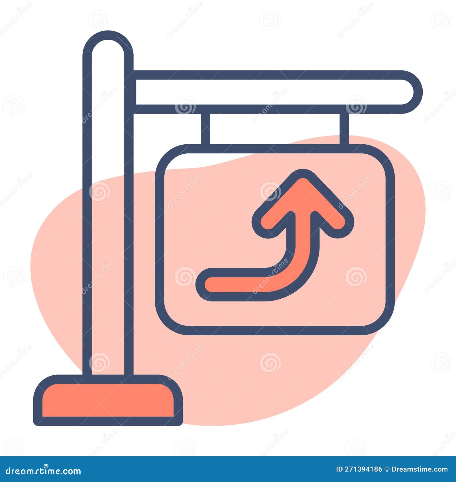 Road Sign Board Vector Design, Editable Icon of Direction Board Stock ...