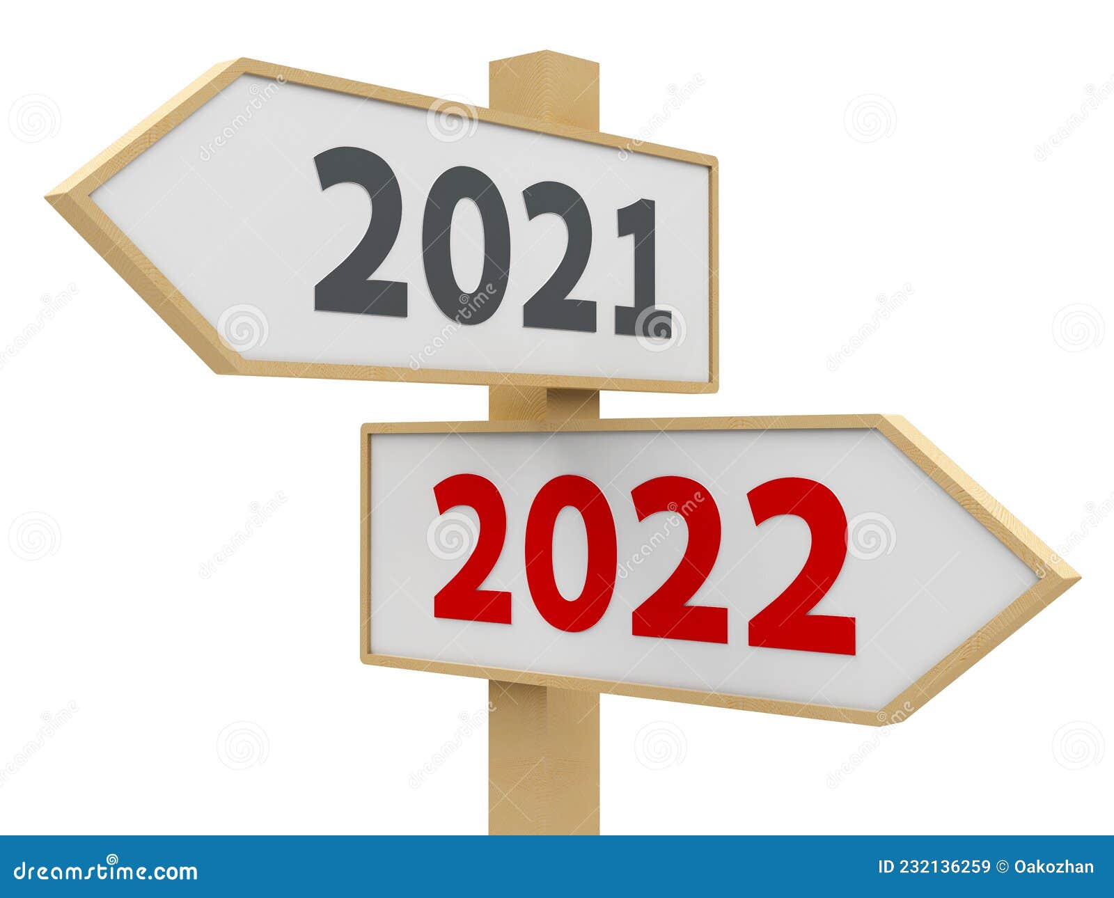 Road sign 2022 stock illustration. Illustration of board - 232136259