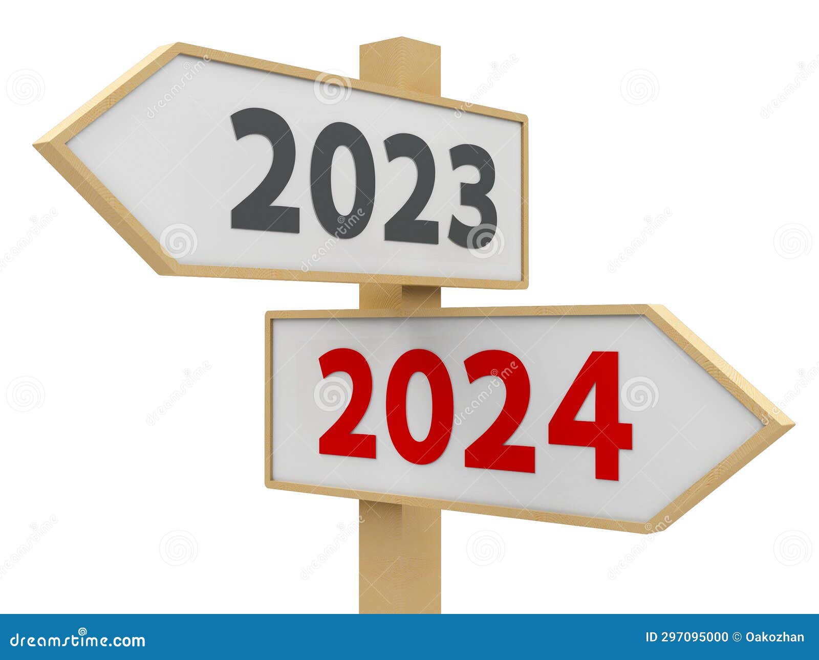 Road sign 2024 stock illustration. Illustration of isolated - 297095000