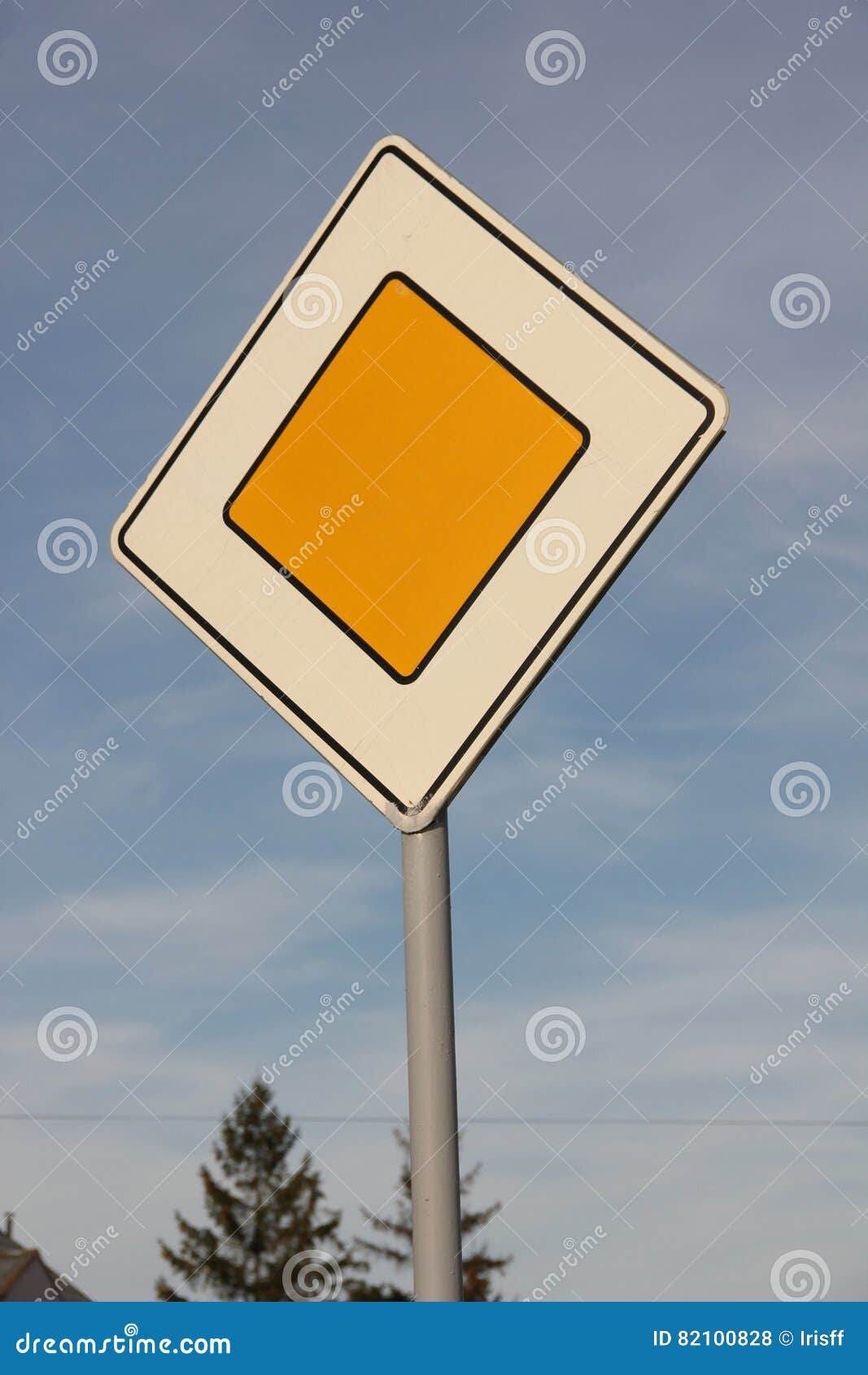 Road sign stock photo. Image of rhombus, road, signs - 82100828