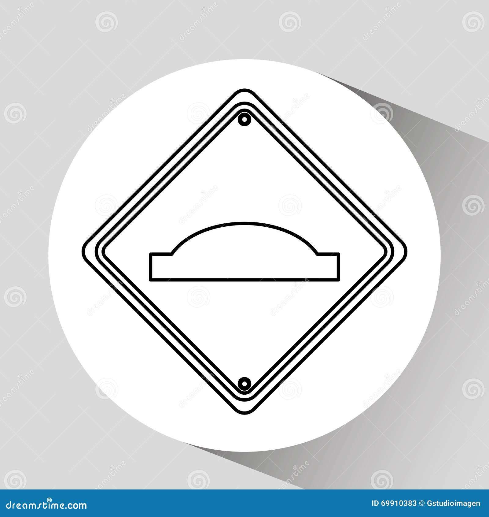 Road sign design stock illustration. Illustration of direction - 69910383