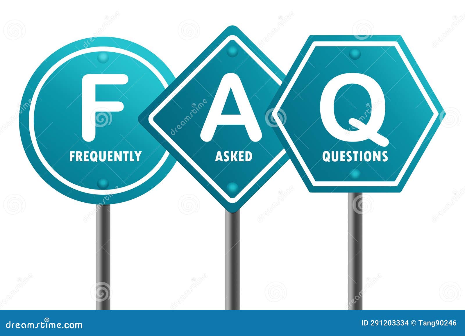 Road Sign with Frequently Asked Questions (FAQ) Word Stock Illustration ... Road Sign with Frequently Asked Questions (FAQ) Word Stock Illustration ...