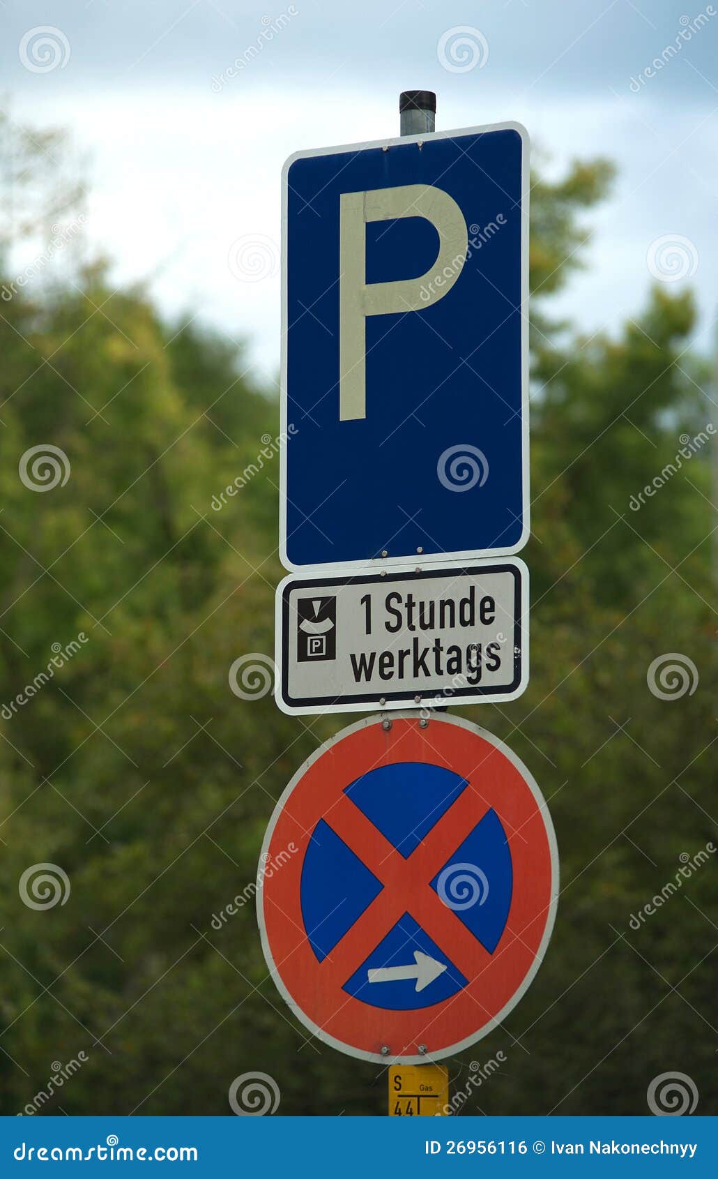 Road sign in Germany stock photo. Image of ticket, clipping - 26956116