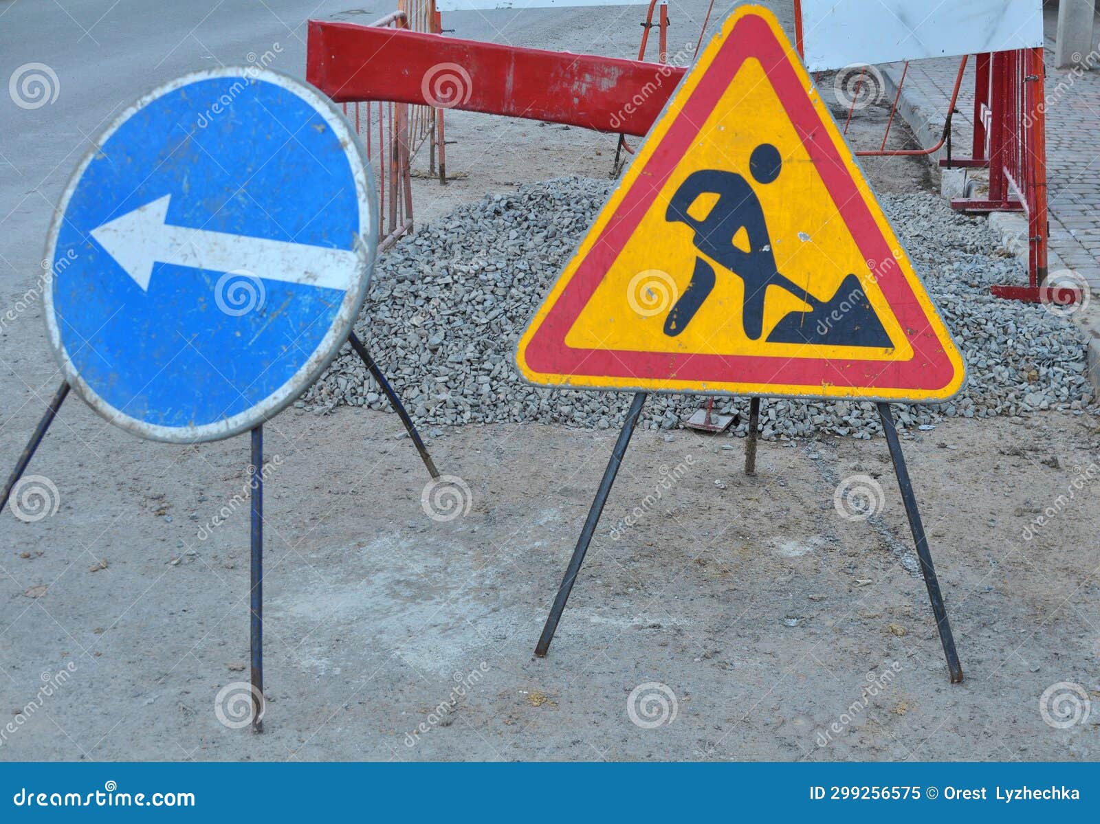 Road Sign. Graphic Drawing for Information To Road Users Stock Image ...