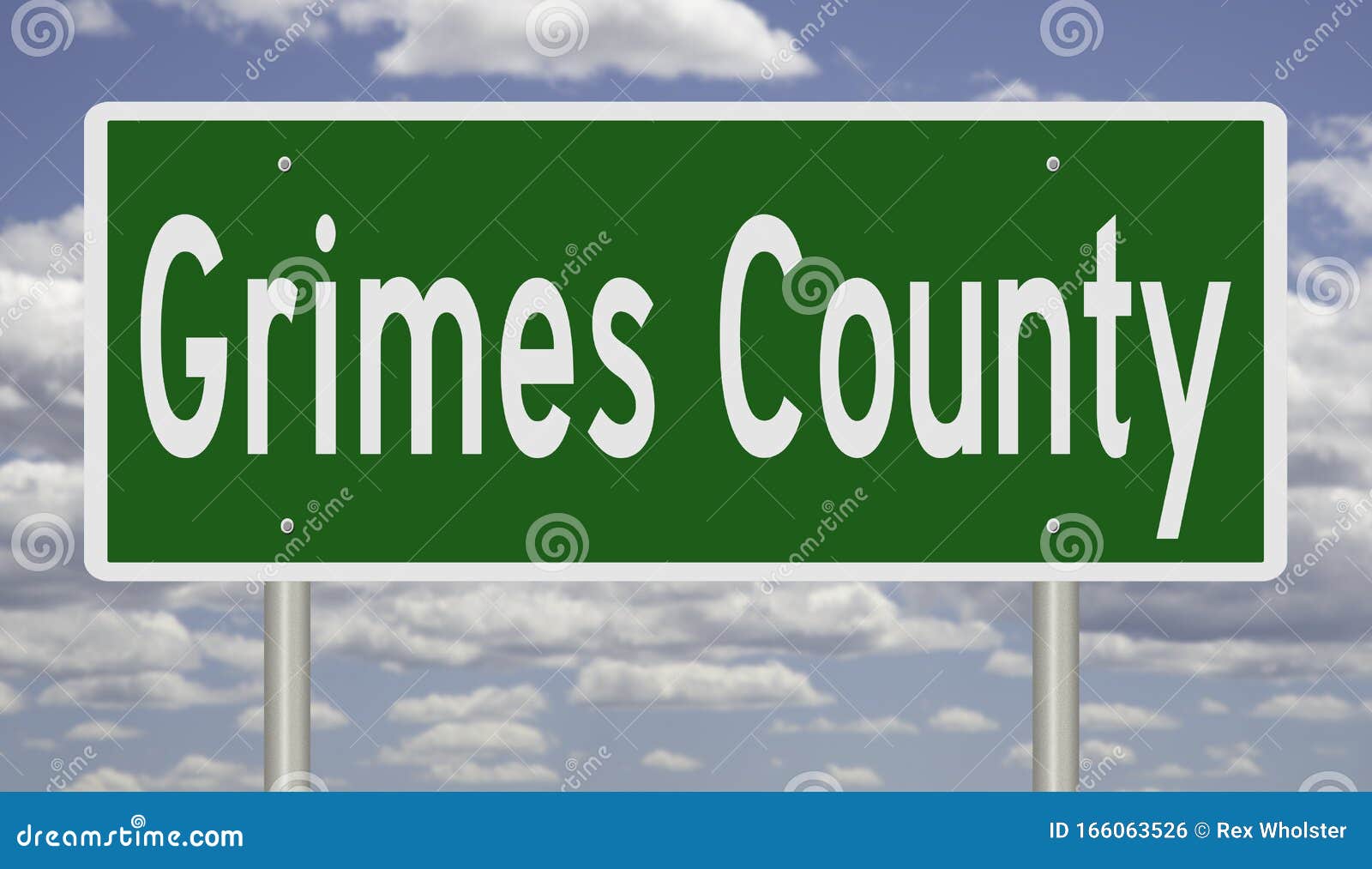 Road Sign for Grimes County Stock Photo - Image of road, states: 166063526