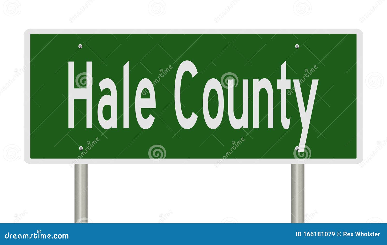 Road sign for Hale County stock illustration. Illustration of travel ...