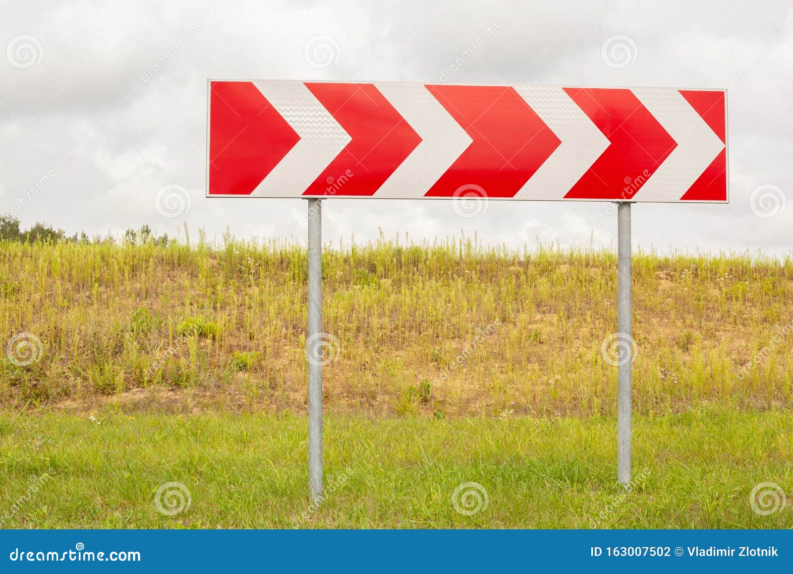 Sharp Right Turn Sign Royalty-Free Stock Photo | CartoonDealer.com ...
